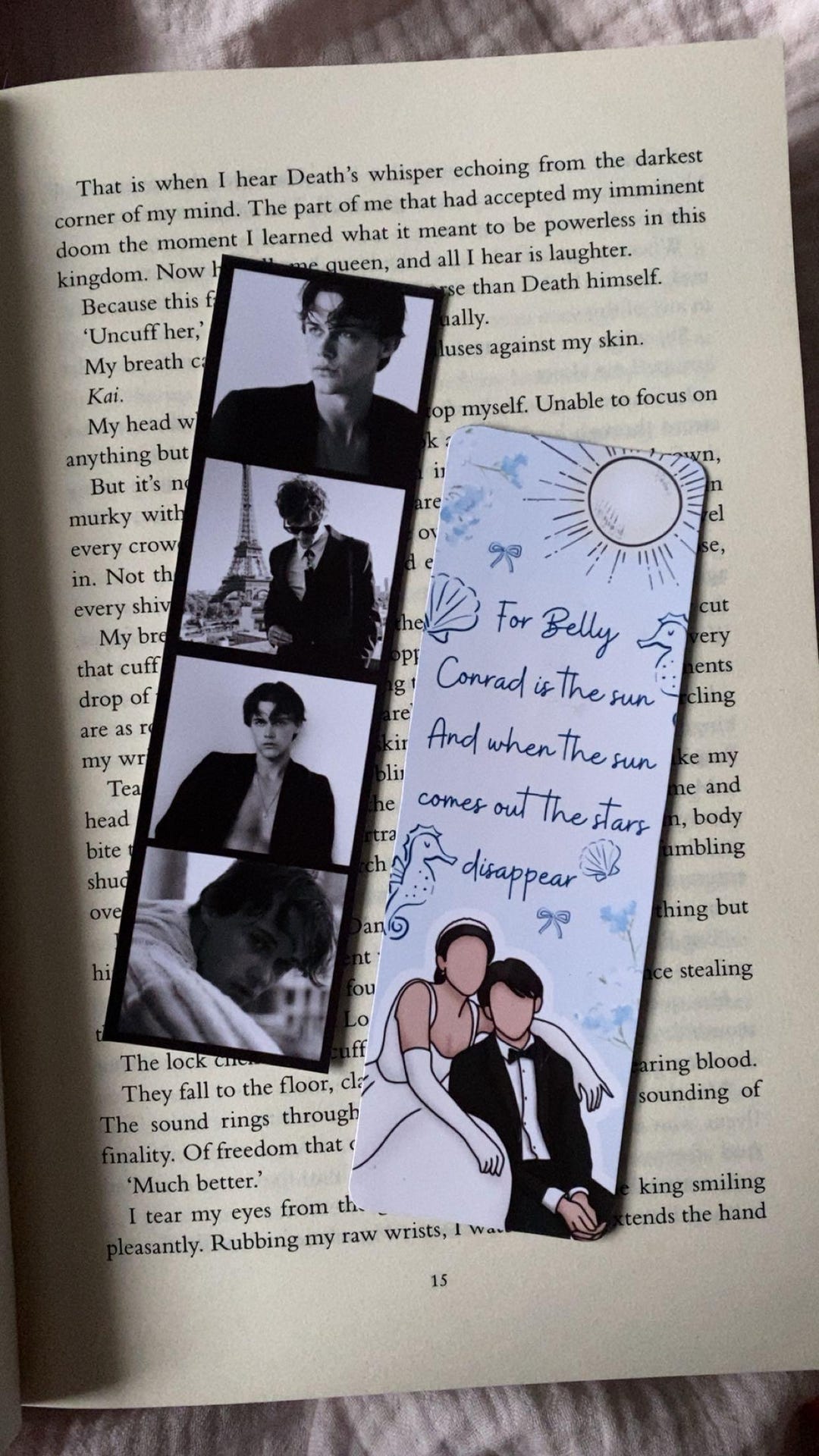 The Summer I Turned Pretty Bookmarks, Conrad Fisher, Christopher Briney ...