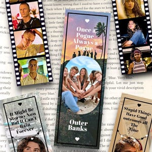 Outer Banks Bookmarks, JJ Maybank Outer Banks Book Mark , Rudy Pankow ...