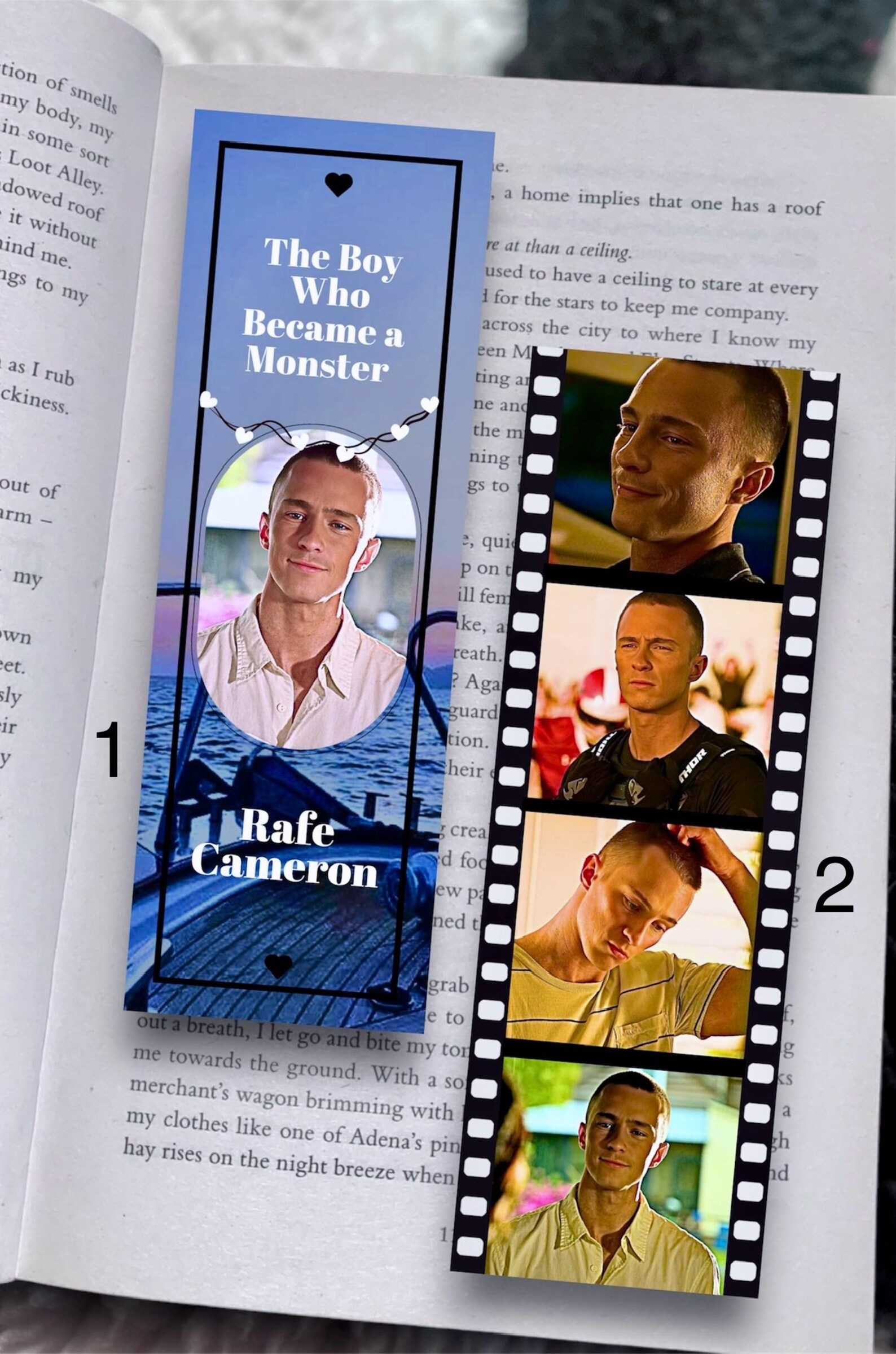 Outer Banks Bookmarks, JJ Maybank Outer Banks Book Mark , Rudy Pankow ...