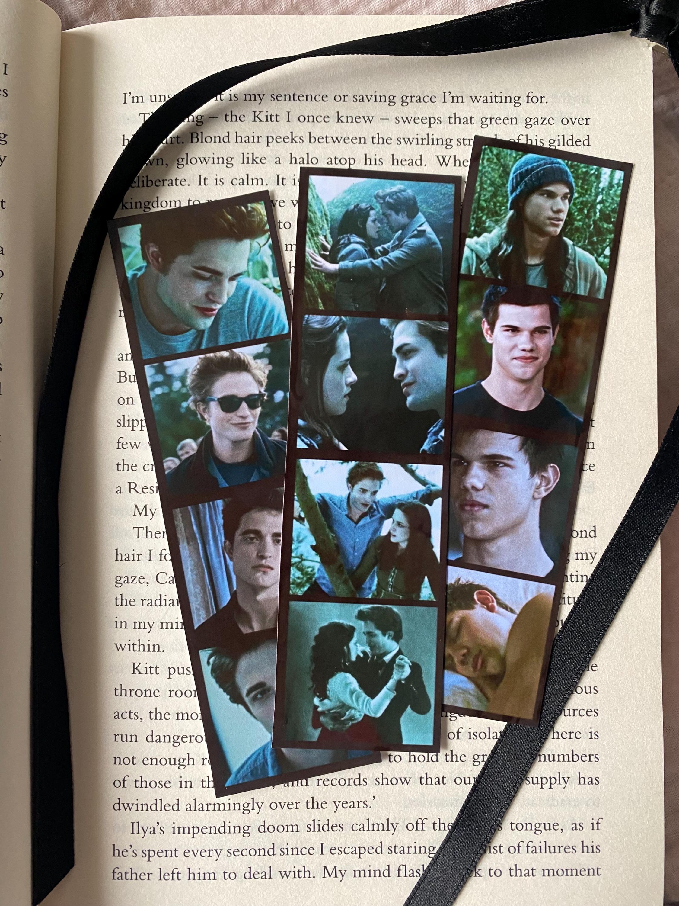 Twilight Bookmarks, Edward Cullen, Bella Swan, Jacob Black, Vampire ...