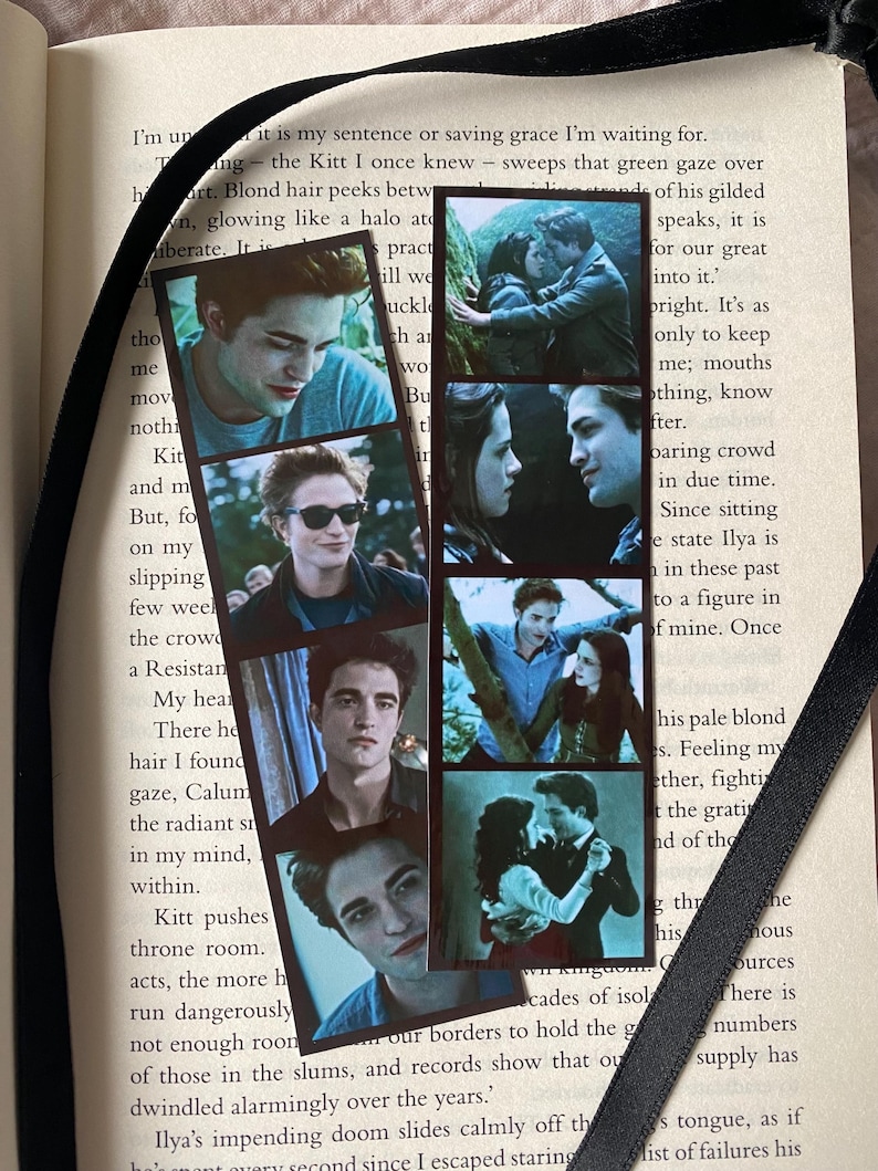 Twilight Bookmarks, Edward Cullen, Bella Swan, Jacob Black, Vampire ...