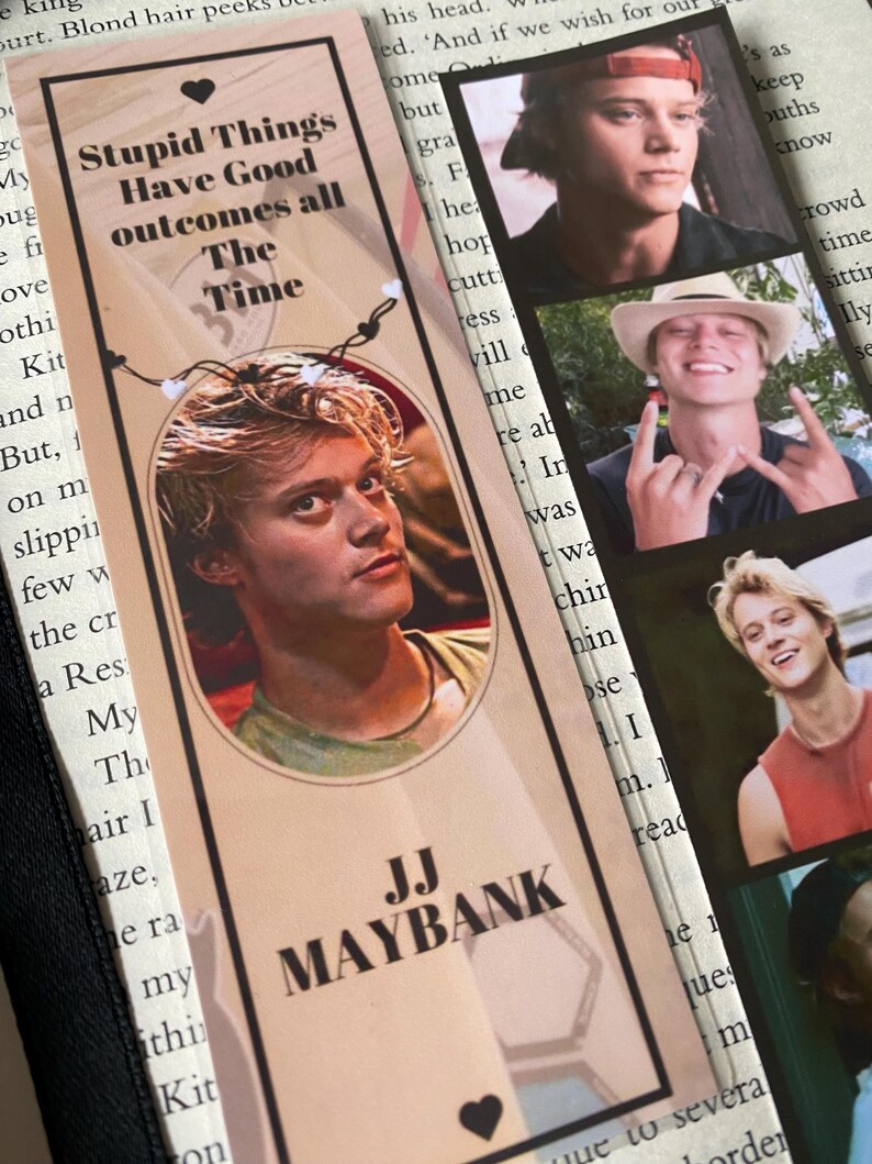 Outer Banks Bookmarks, JJ Maybank Outer Banks Book Mark , Rudy Pankow ...