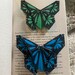Butterfly Corner Bookmark Bookmarks Origami Book - Etsy
