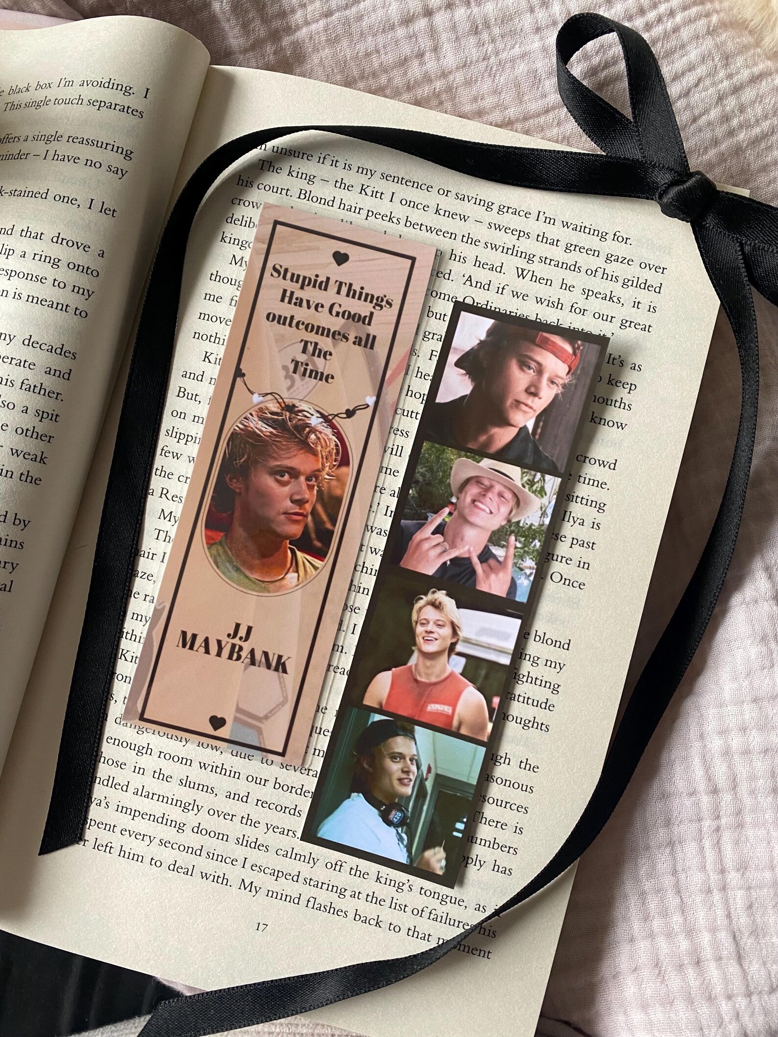 Outer Banks Bookmarks, JJ Maybank Outer Banks Book Mark , Rudy Pankow ...