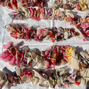 Set of Colorful Ruffles for Junk Journals, Journals, Ephemera, Colorful ...