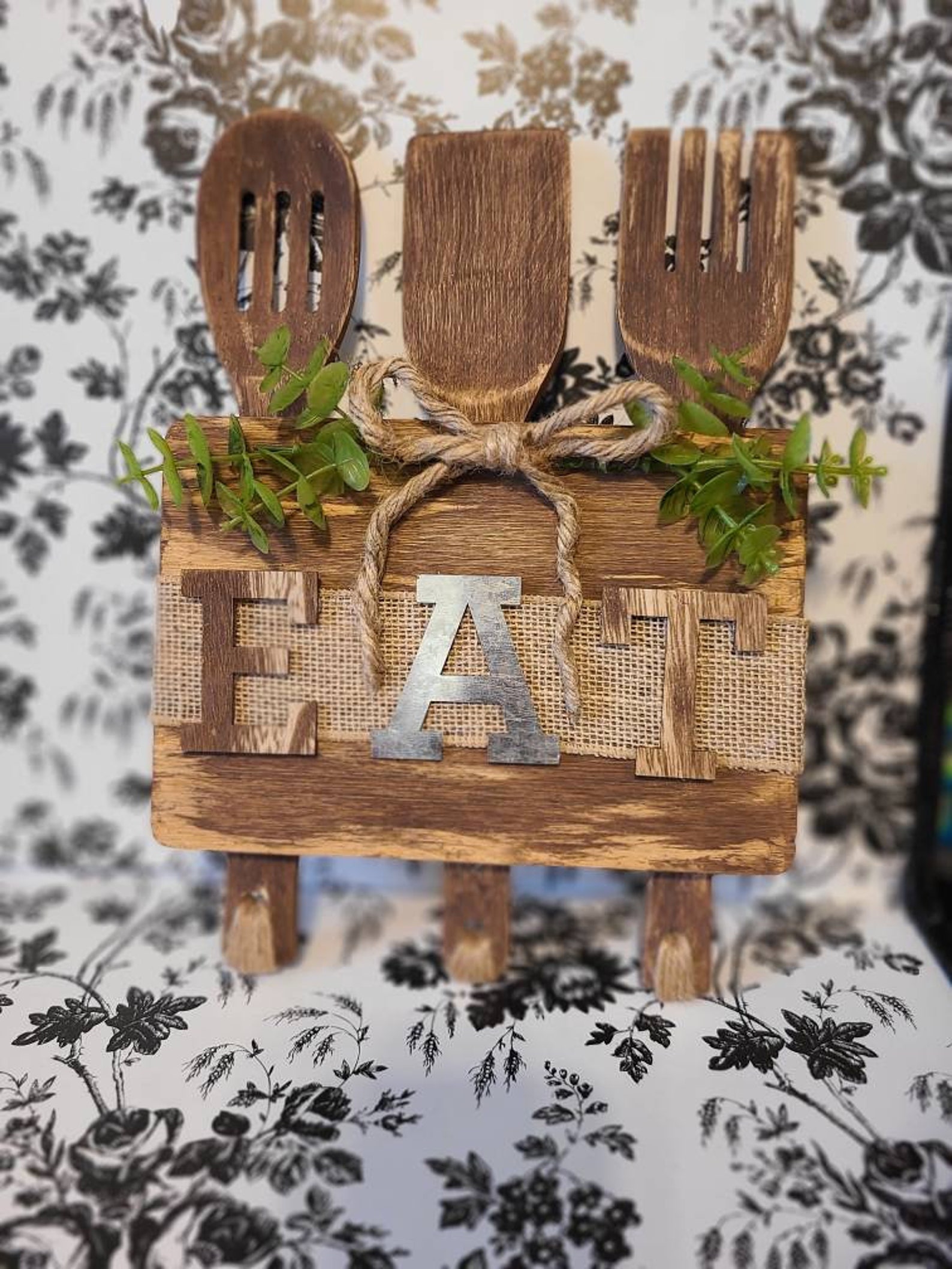 Farmhouse EAT Sign - Etsy