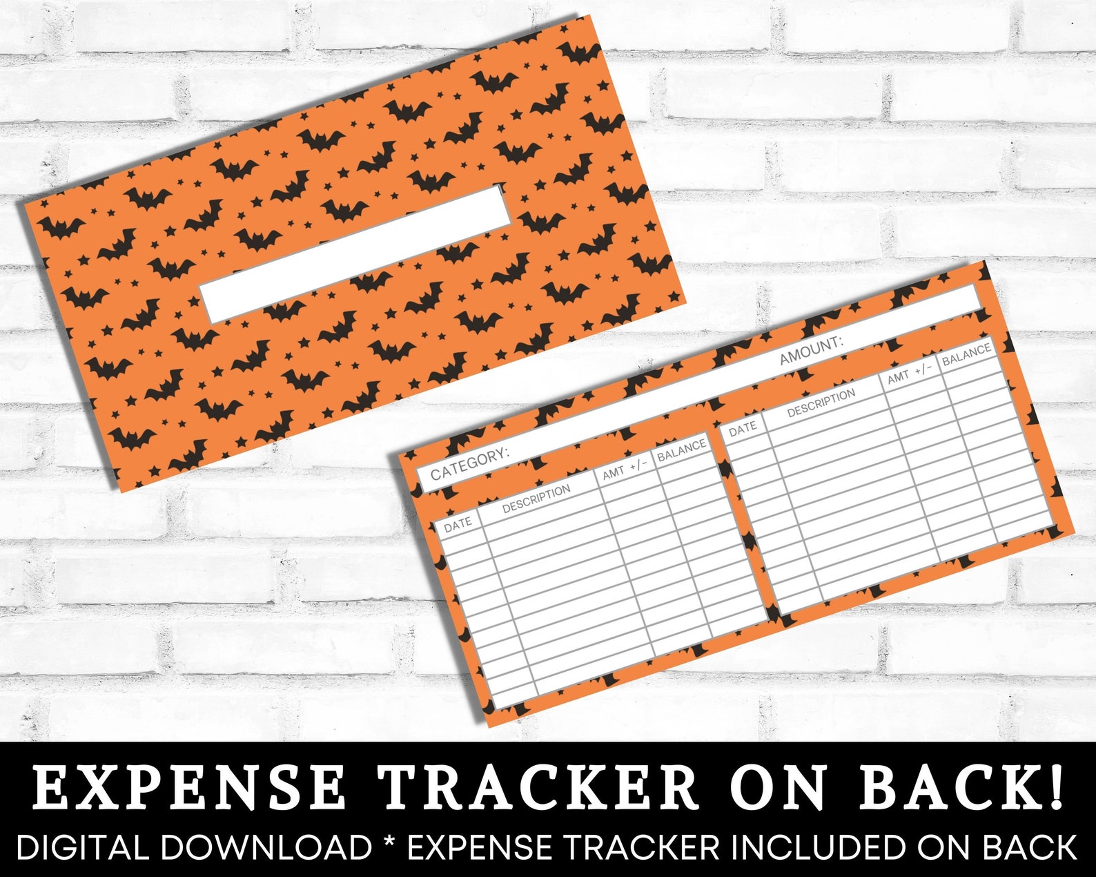Cash Envelopes Printable, Cash Envelope System, Cute Halloween Money ...