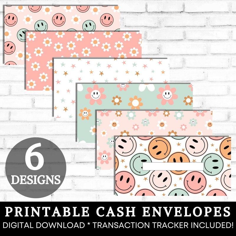 Groovy Cash Trackers - Etsy
