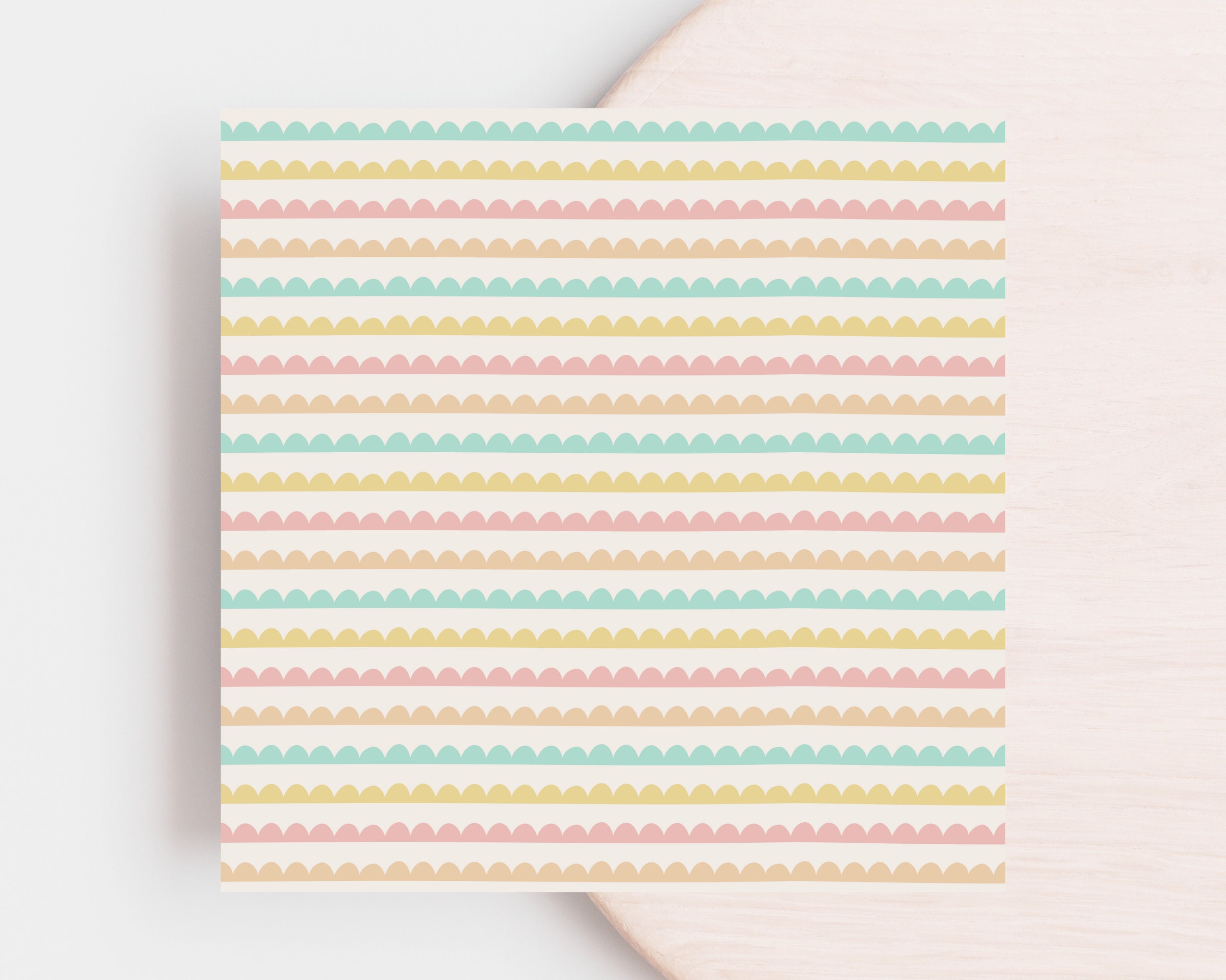 10 Rainbow Boho Seamless Digital Papers, Digital Paper Spring, Boho ...
