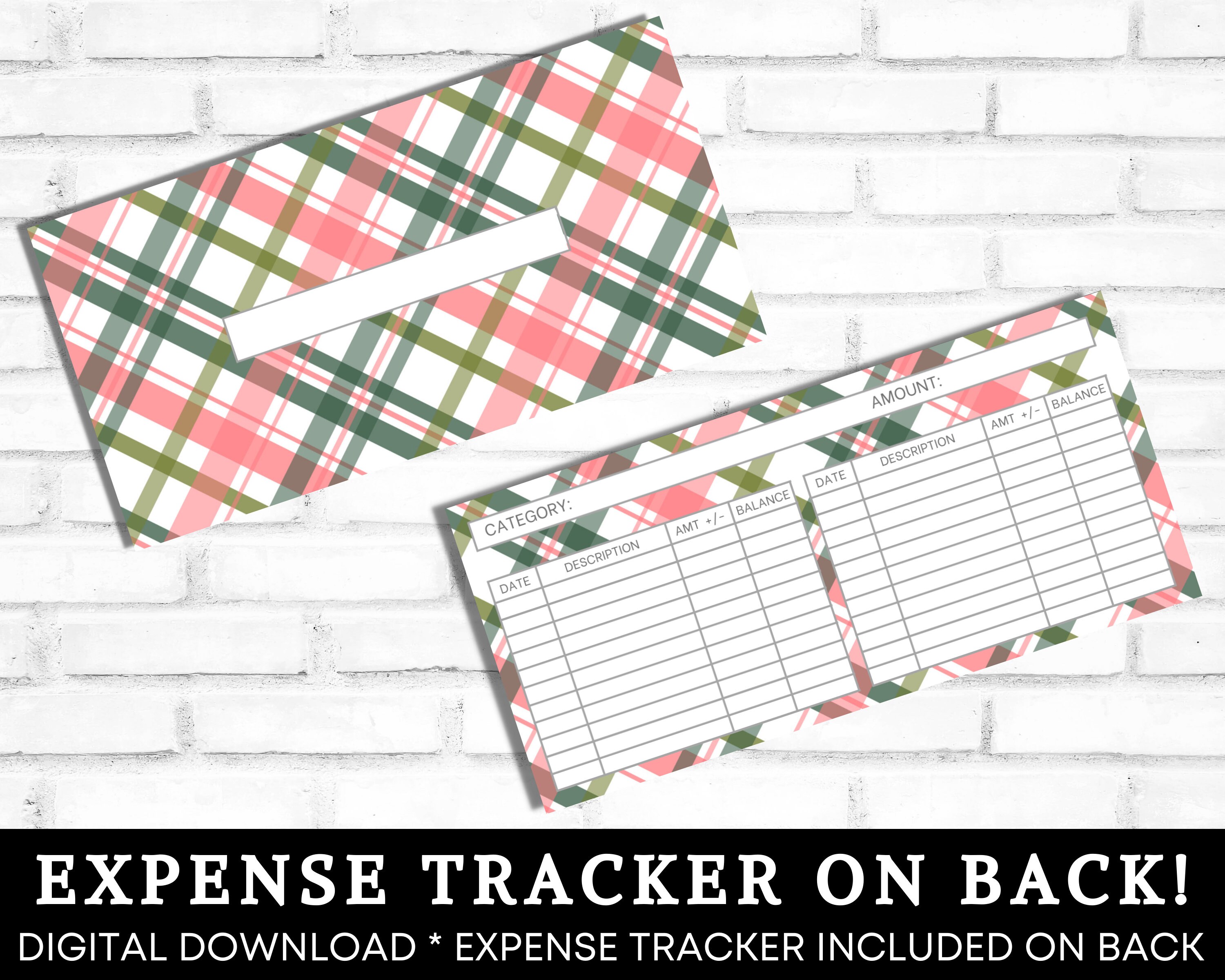 Cash Envelopes Printable, Cash Stuffing, Cute Pink Floral Money ...