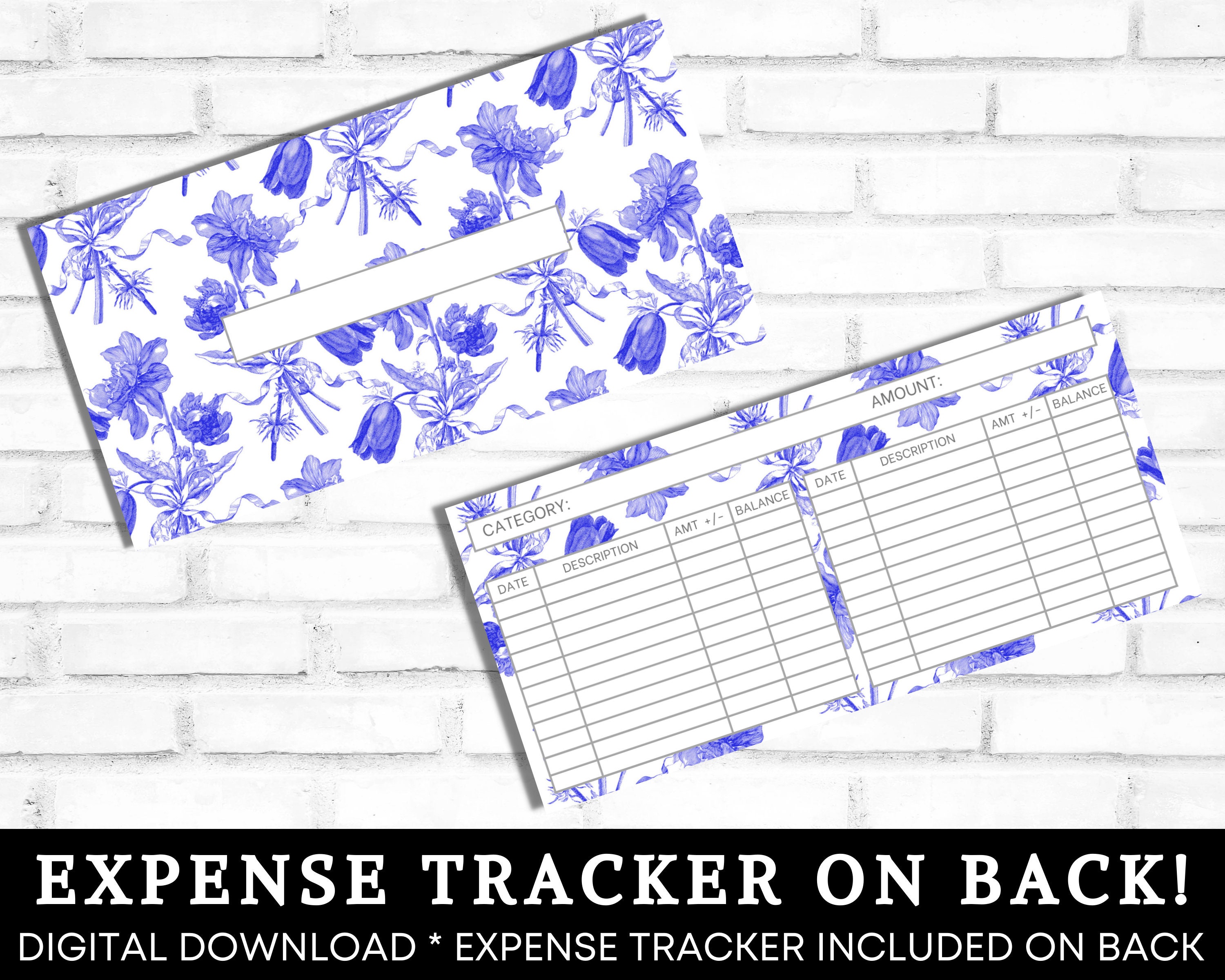 Printable Cash Envelopes With Tracker Cash Envelope System - Etsy
