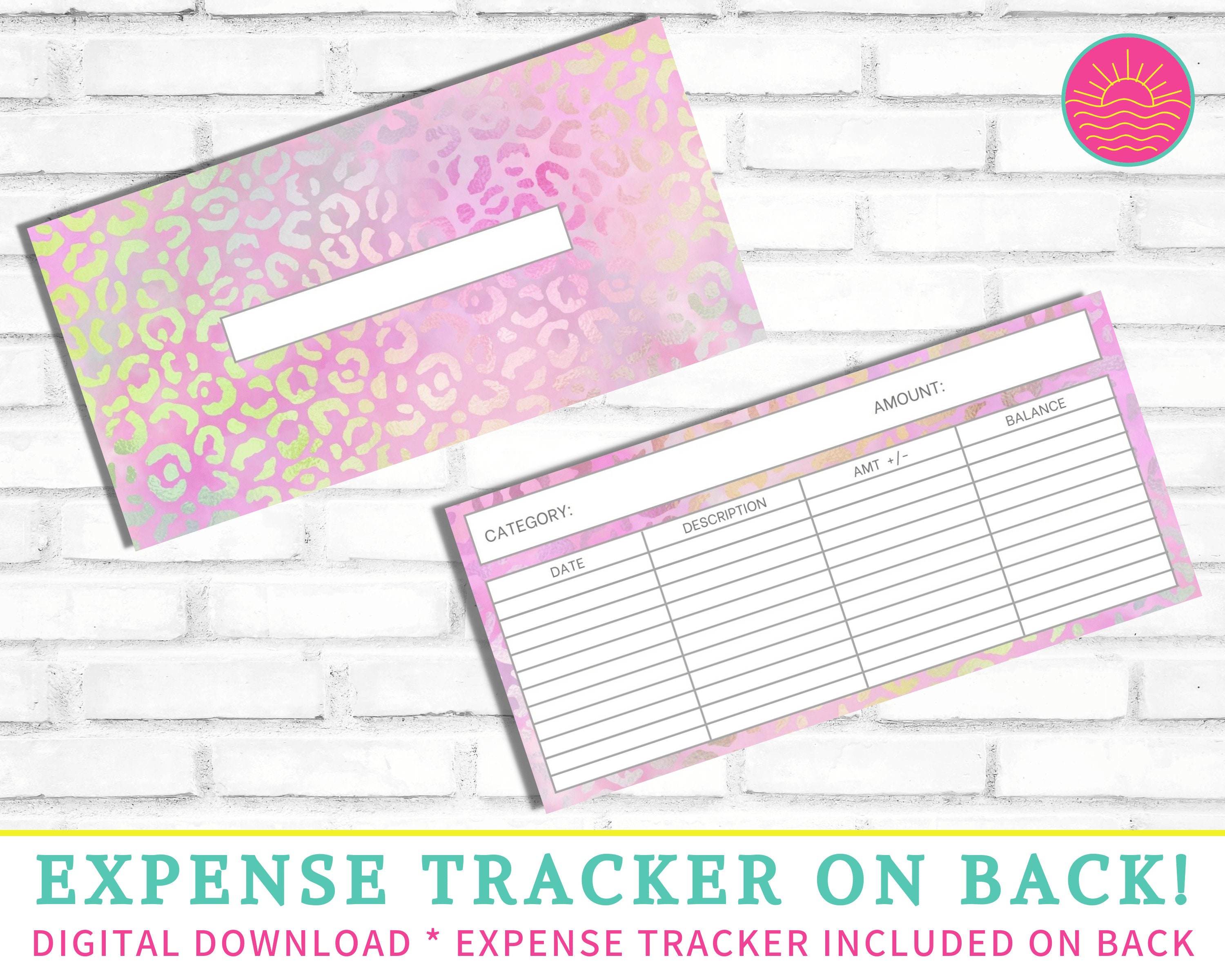 Cash Envelopes Printable Cash Envelope System Iridescent | Etsy