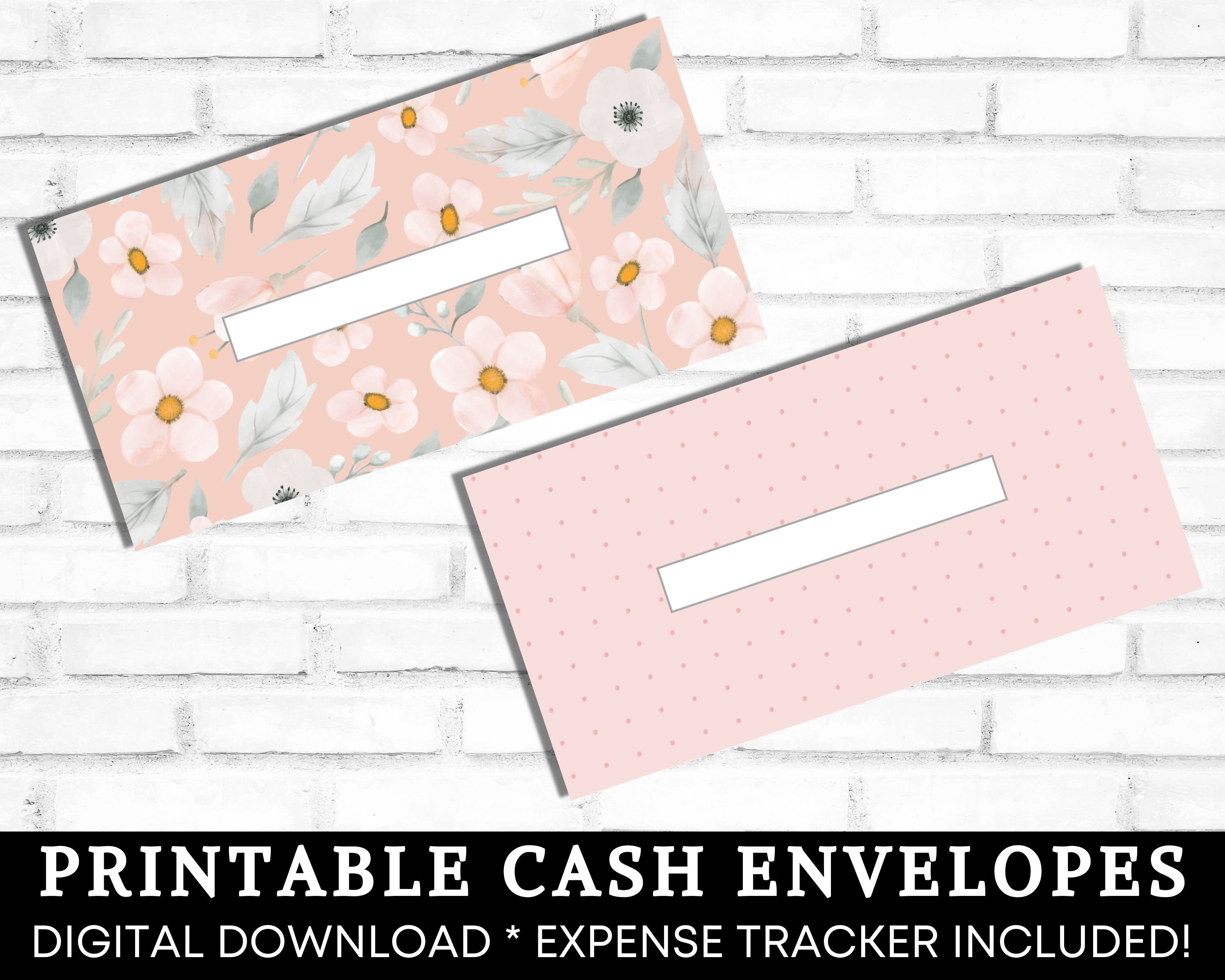 Cash Envelopes Printable Cash Envelope System Boho Pastel - Etsy