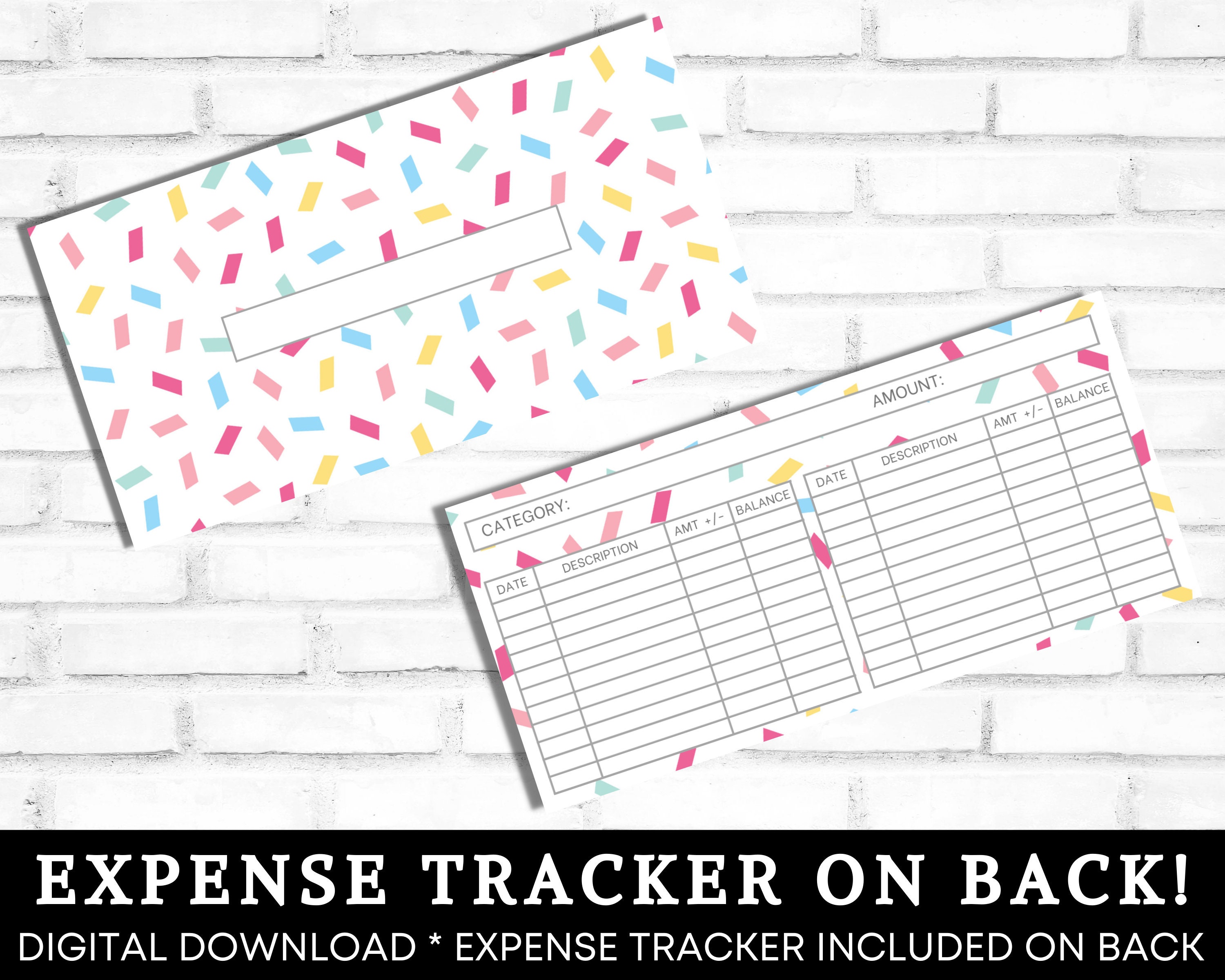 Cash Envelopes Printable, Budget Envelopes, Cash Envelope System, 6 ...