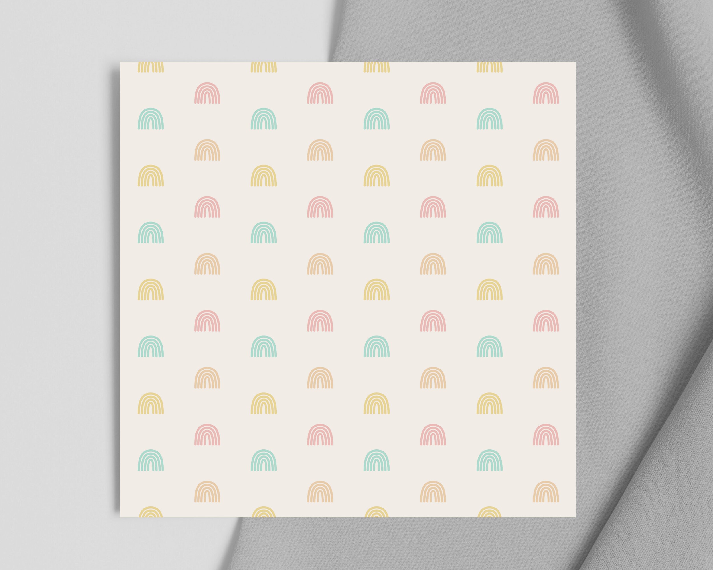 10 Rainbow Boho Seamless Digital Papers Digital Paper Spring - Etsy