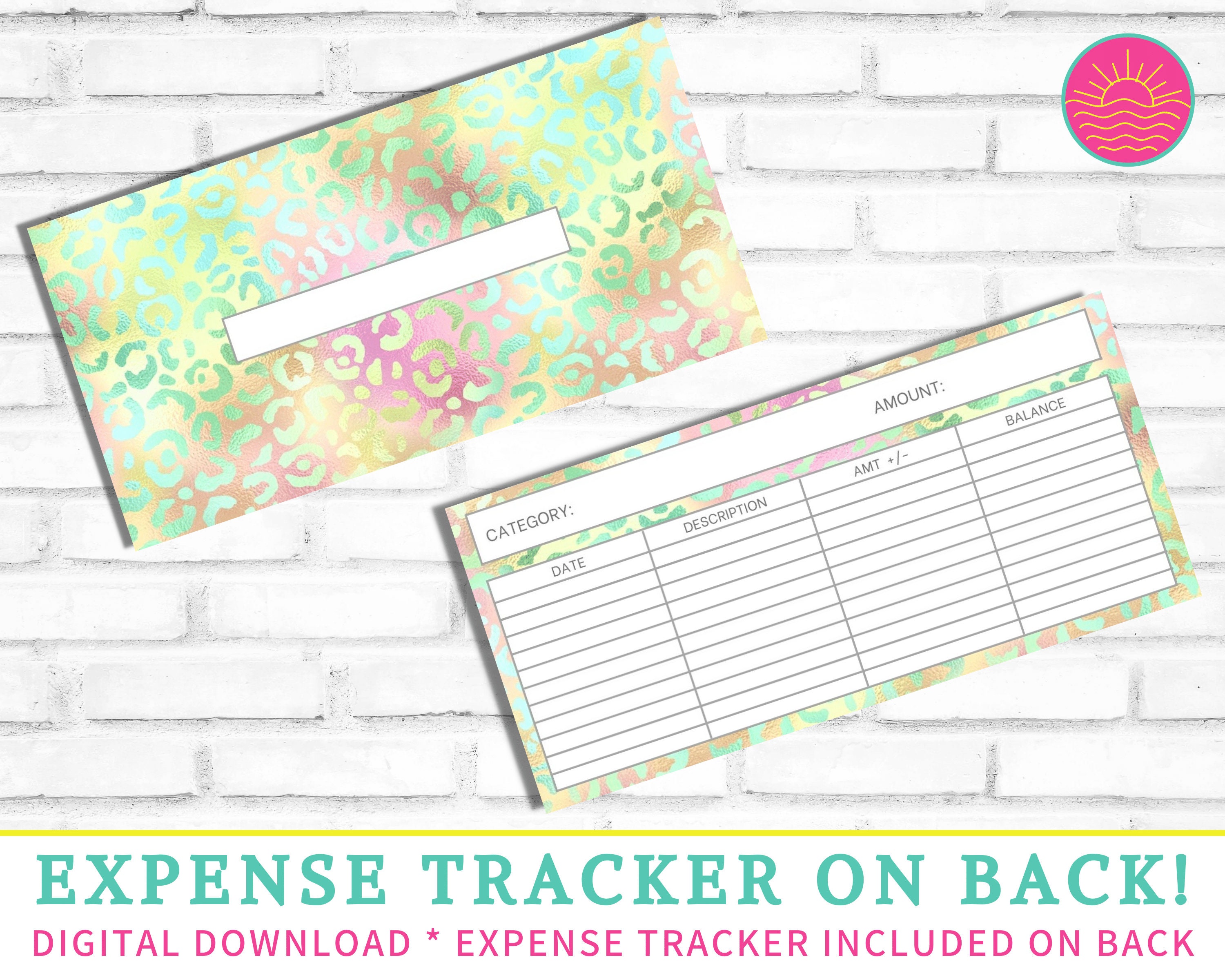 Cash Envelopes Printable Cash Envelope System Iridescent | Etsy