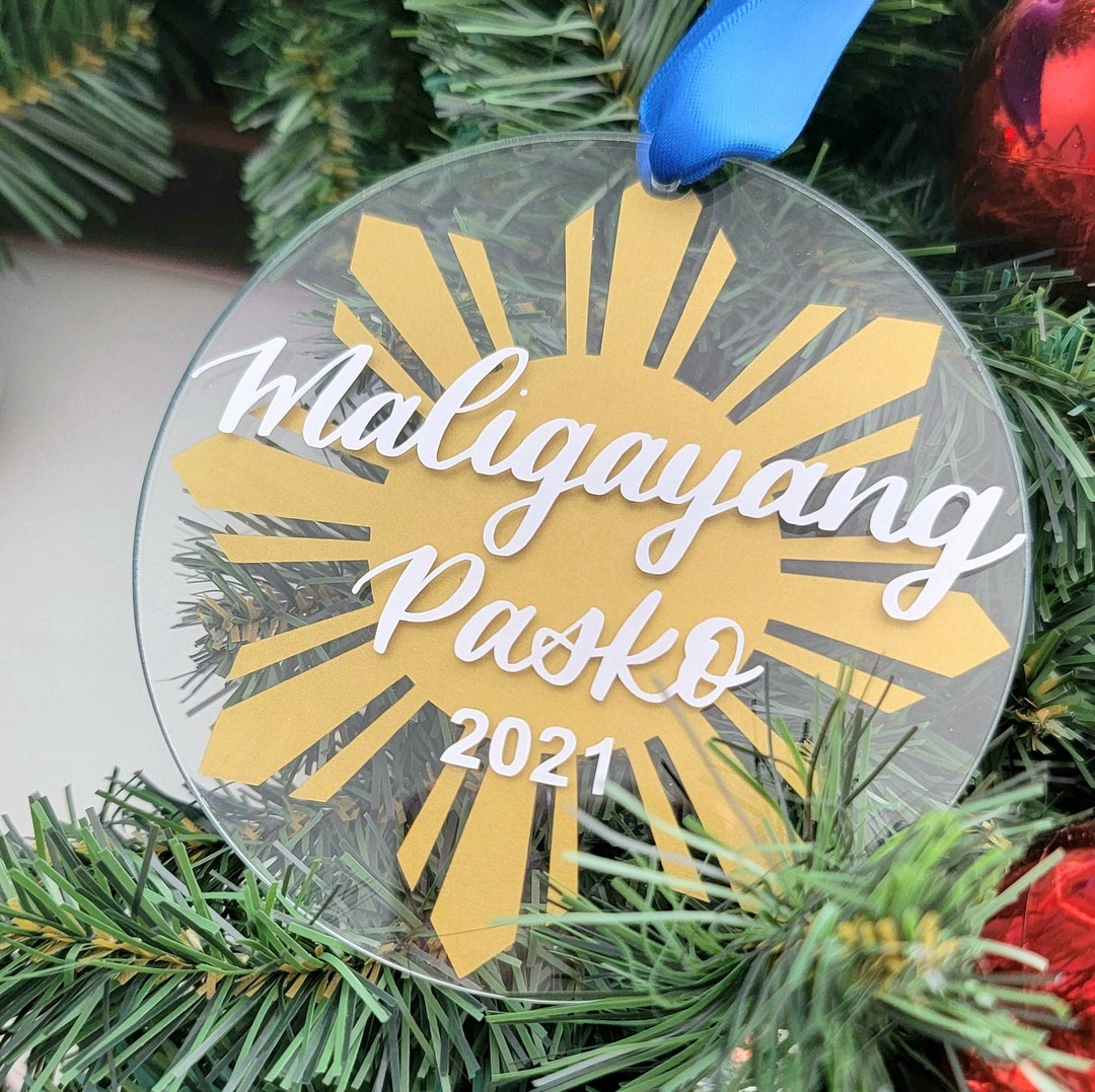 Maligayang Pasko Ornament 2023 Christmas Ornament, Merry Christmas ...
