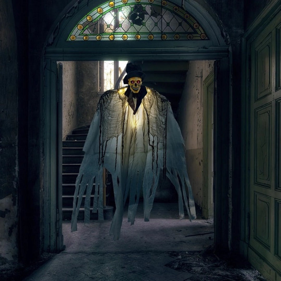 72 Halloween Hanging Ghost Outdoor Decoration - Etsy