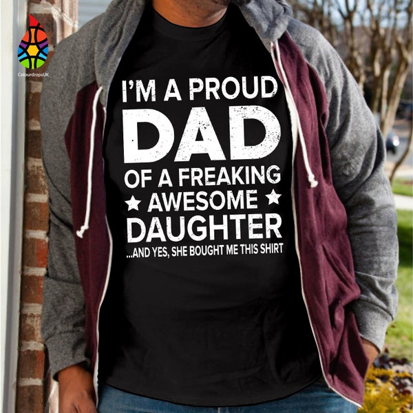 Proud Dad Shirt - Etsy UK