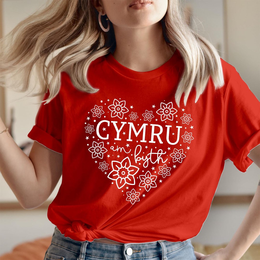 TSHIRT SD-2 Happy Saint David's Day T Shirt Kids Welsh Symbols Daffodil ...