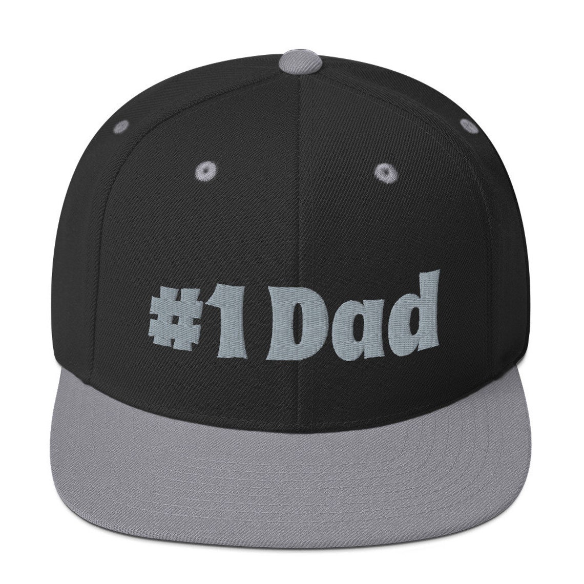 Snapback Hat for dads 1 Father | Etsy