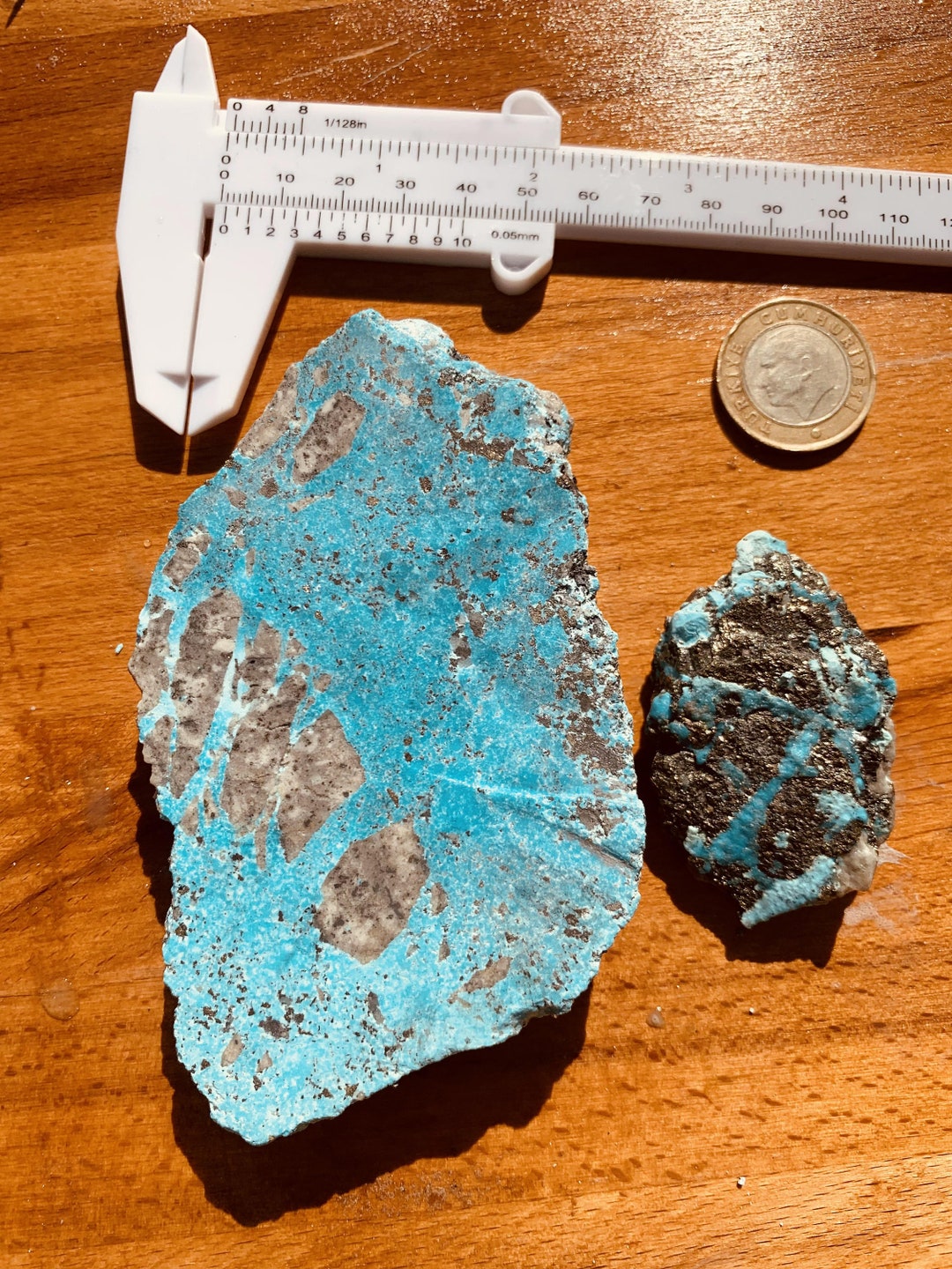 Rough Blue Turquoise With Pyrite Slabs Natural Rough Pyrite Turquoise ...