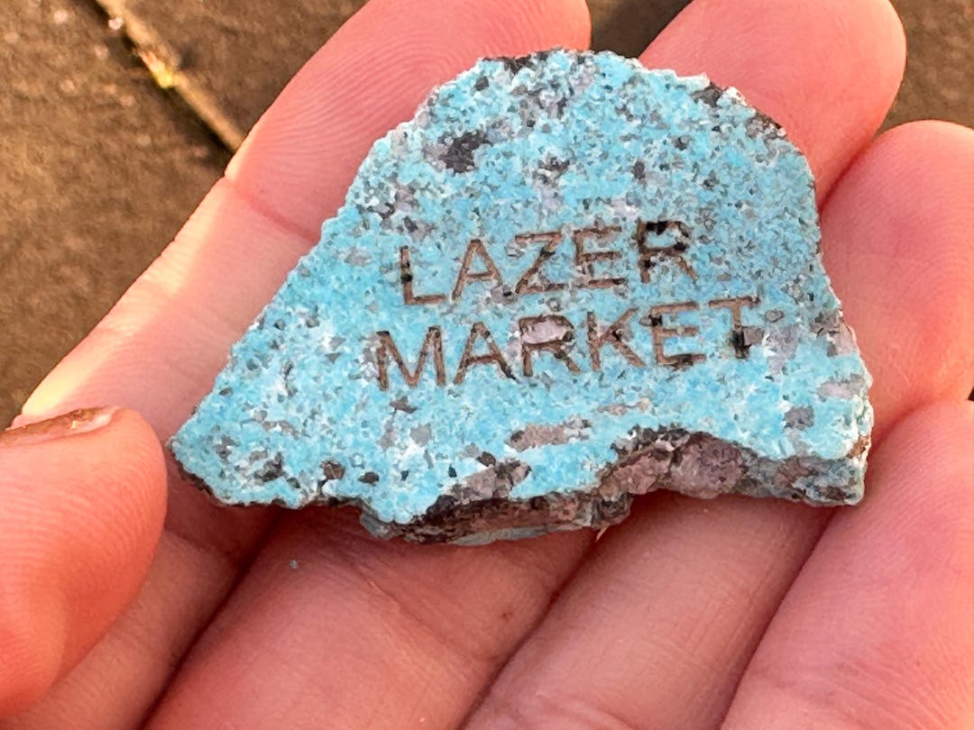 Rough Blue Turquoise Natural Slab- Raw Pyrite Turquoise Slabs for ...