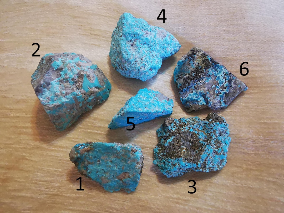 Blue Natural Pyrite Turquoise Rough Slabs Wholesale Raw Turquoise for ...