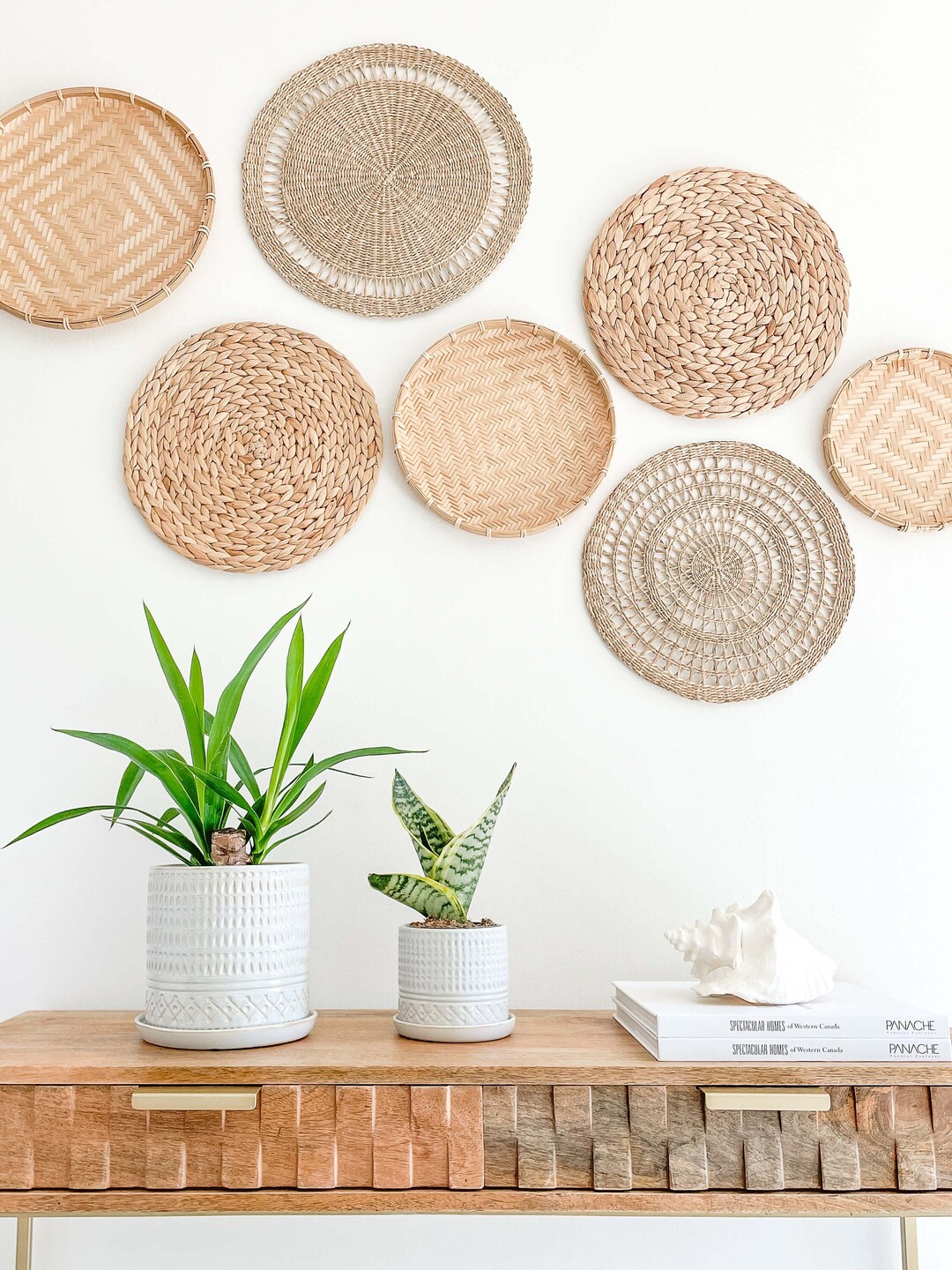 Emma Indoor Planters Pots, Glossy Attached Saucer With Drainage Hole ...