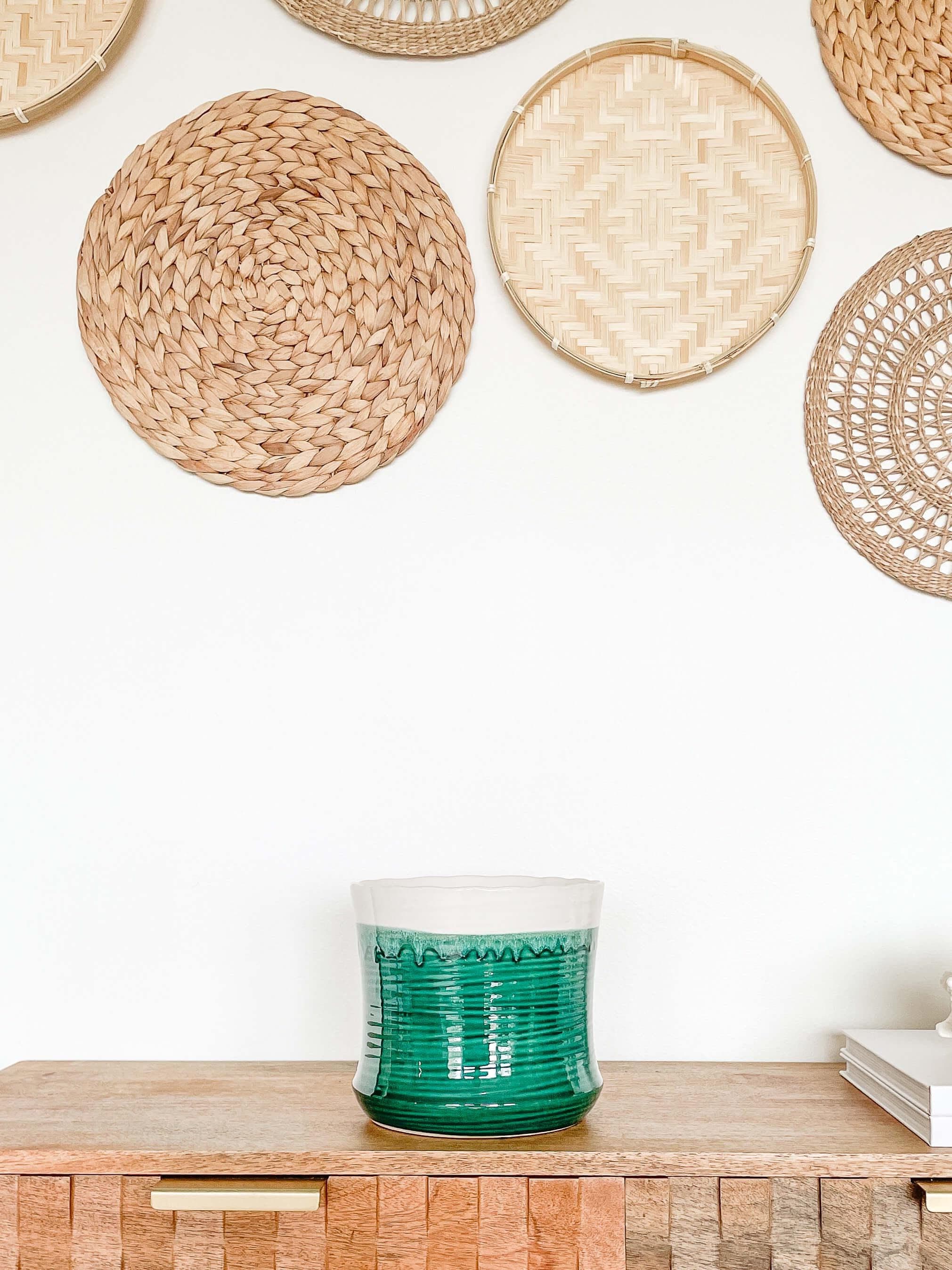 Thalia Ceramic Plant Pot, Ceramic Planters With Drainage Hole, Glossy ...