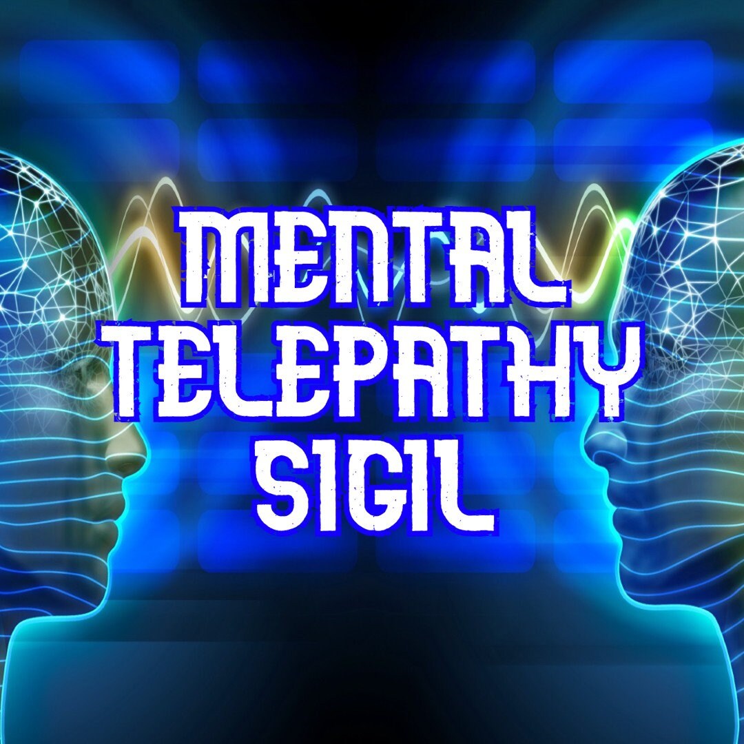 Mental Telepathy Sigil DIY Sigil Magick - Etsy
