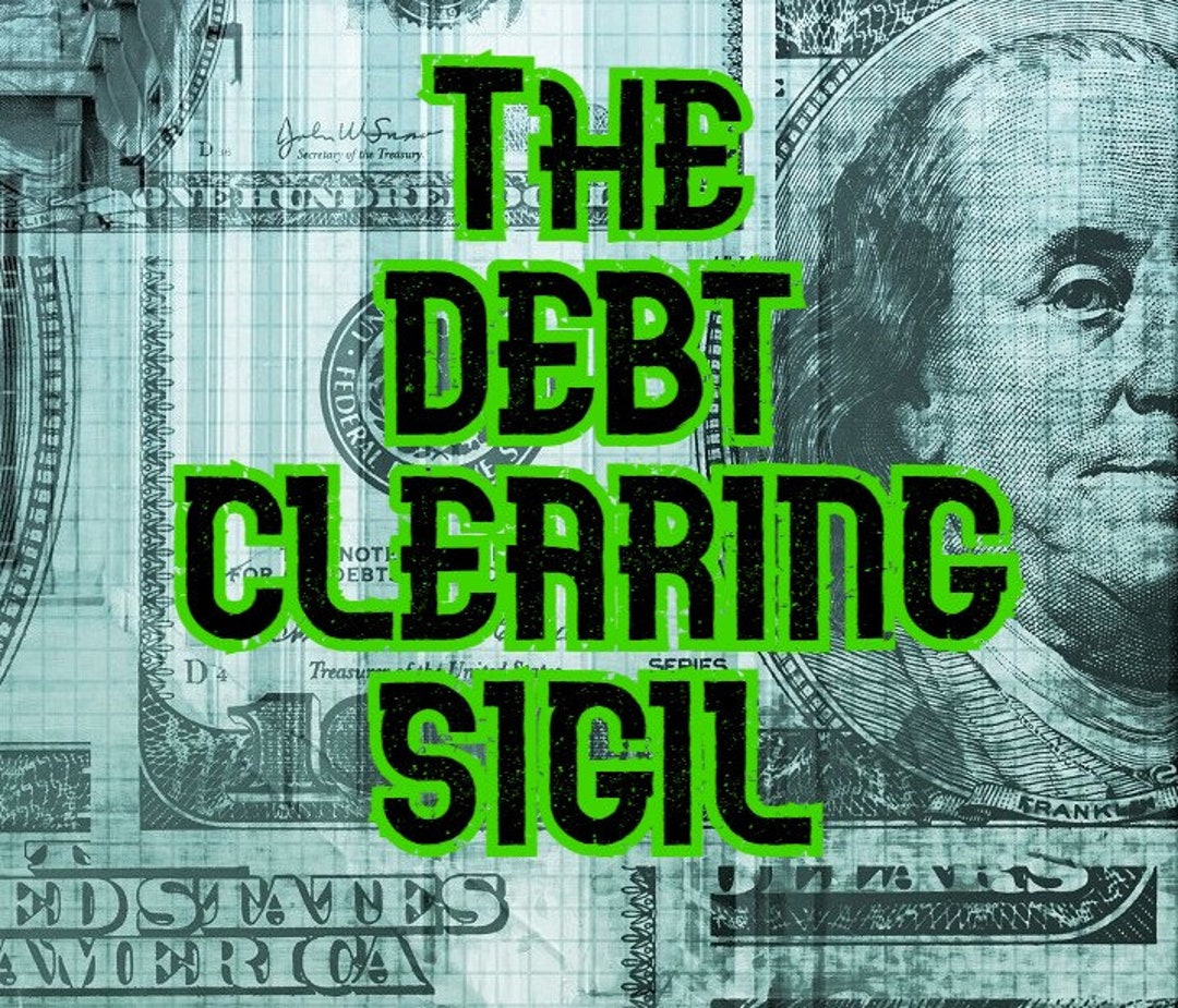Get Rid of Debt Sigil DIY Sigil Magick - Etsy