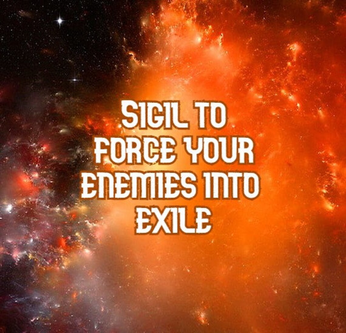 Force Your Enemies Into Exile Sigils of Wrath - Etsy