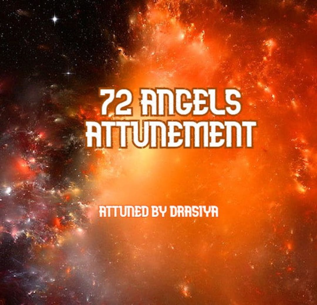72 Angels of God Kabbalistic Attunement - Etsy