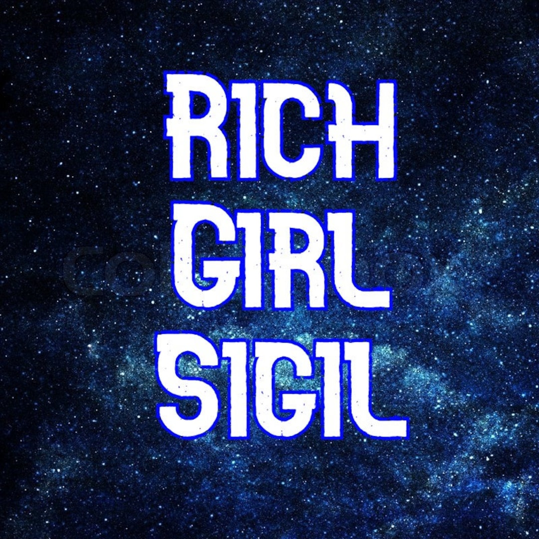 Rich Girl Sigil DIY Sigil Magick - Etsy