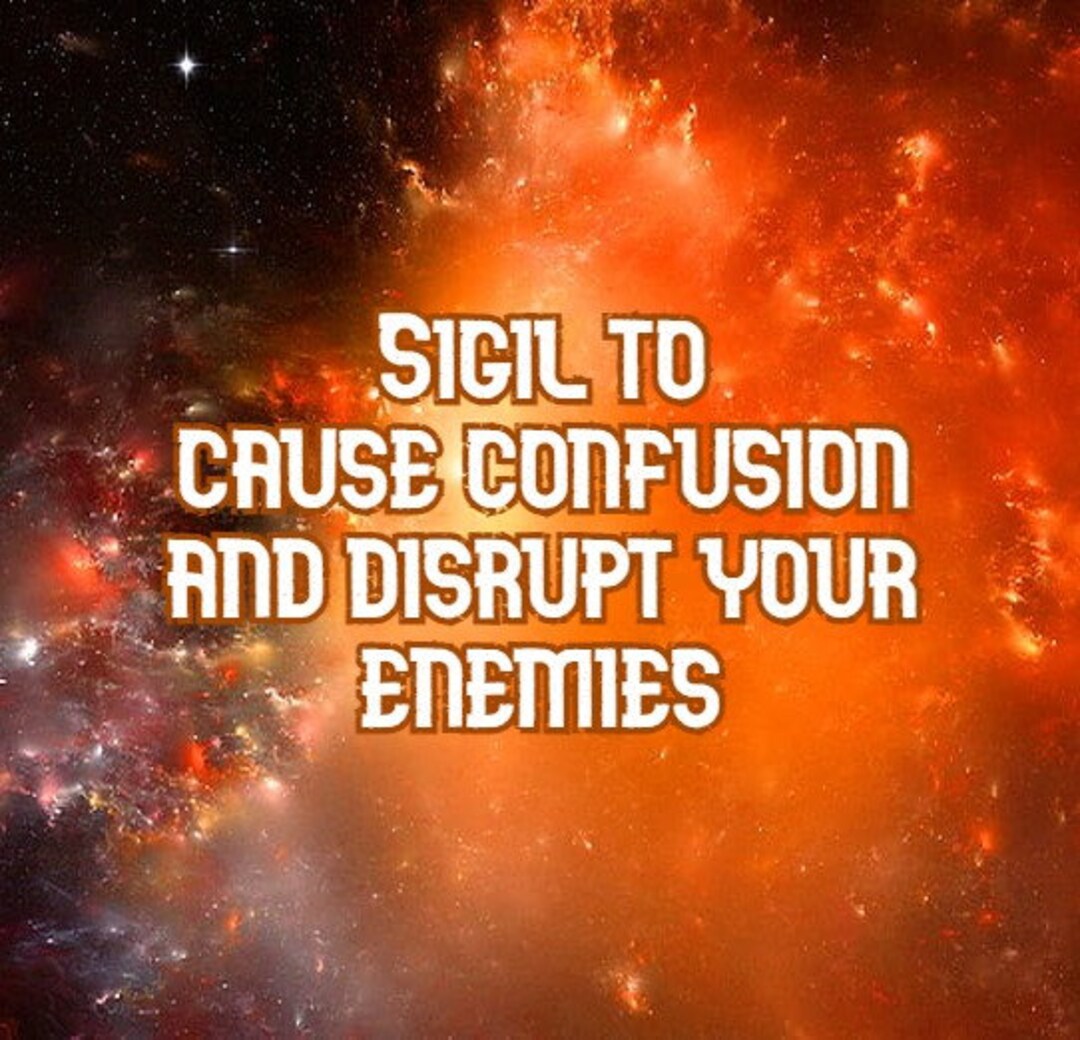 Cause Confusion in Your Enemies Sigils of Wrath - Etsy