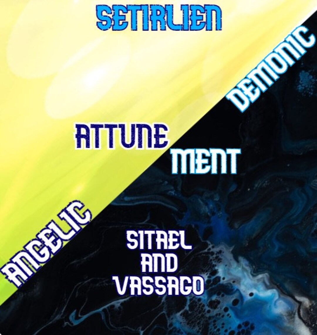 Angelic Demonic Attunements Sitael and Vassago - Etsy
