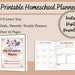 Printable Homeschool Planner Bundle- School Organizer- Undated Lesson ...