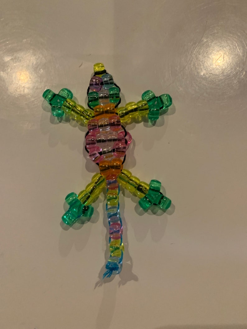 90s Nostalgia Beaded Lizards - Etsy
