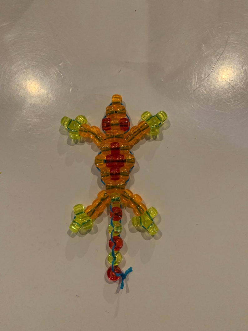 90s Nostalgia Beaded Lizards - Etsy