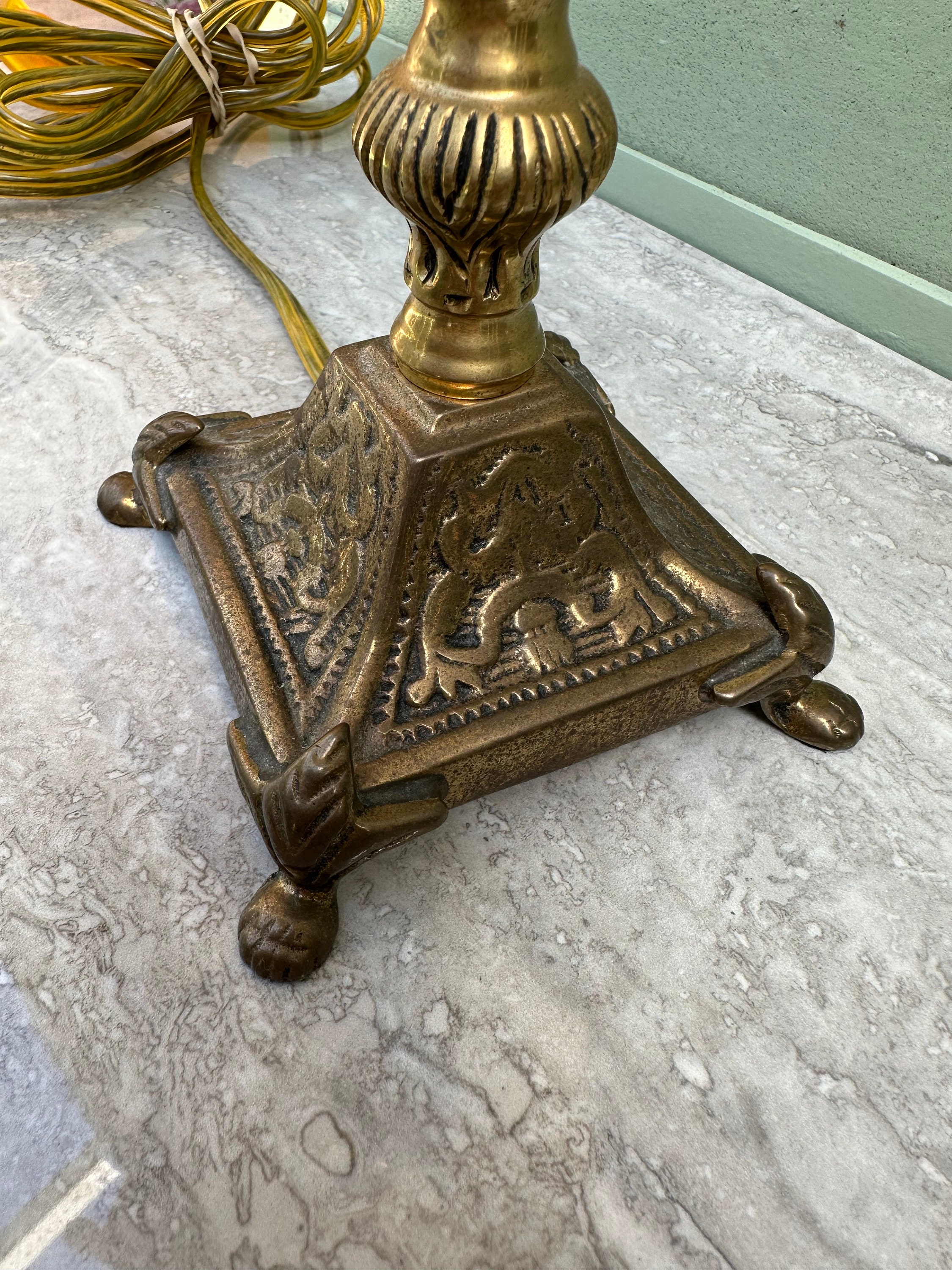 Elegant Tanner & Kenzie Victorian Style Boudoir/ Buffet Lamp. - Etsy