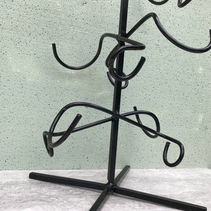 Beautiful Industrial Style Cast Iron Mug /cup Holder. 20 Heavy, Sturdy ...