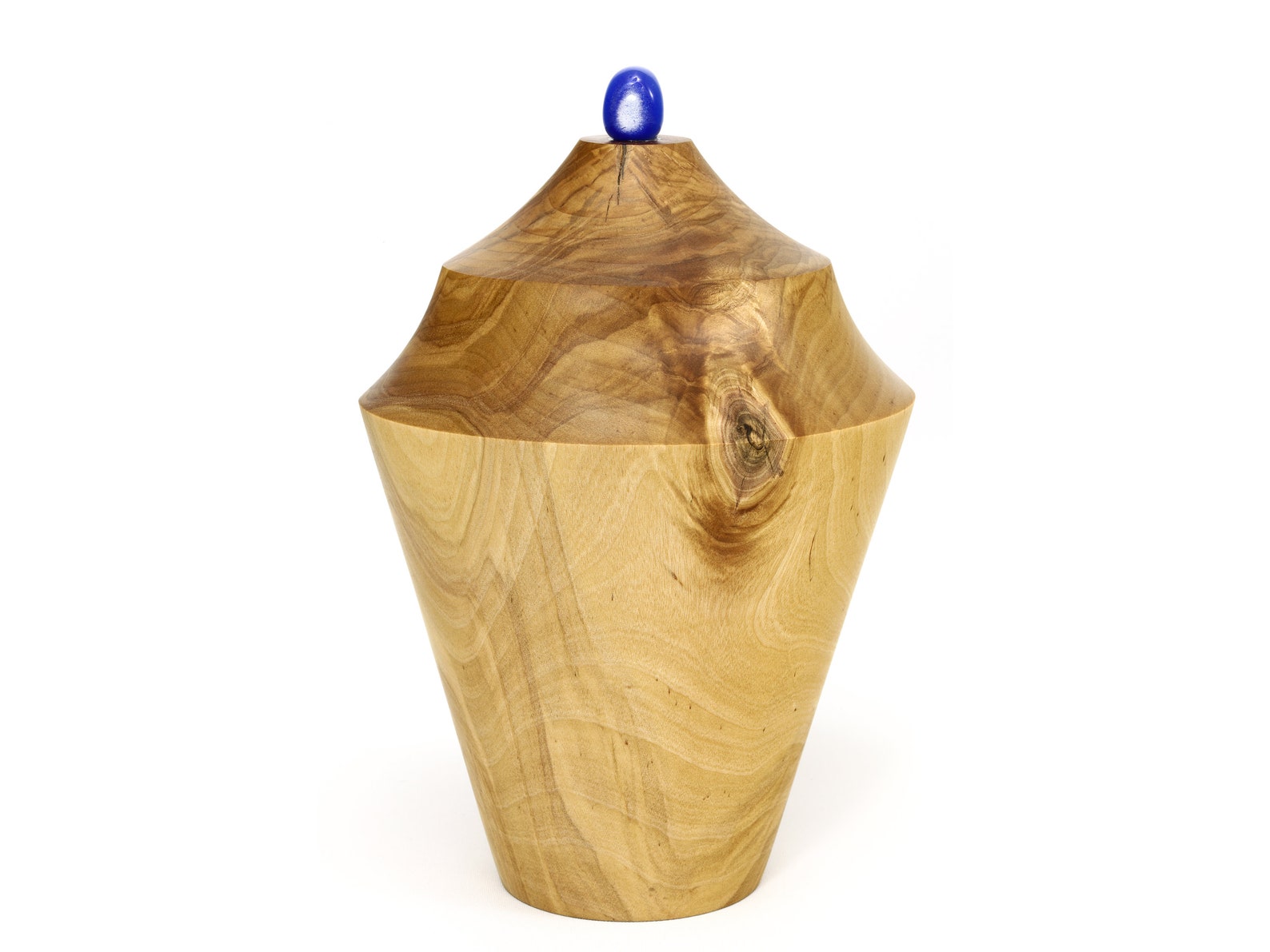 Small Beautiful Wooden Art Urn Handcrafted From Natural Birch Wood ...
