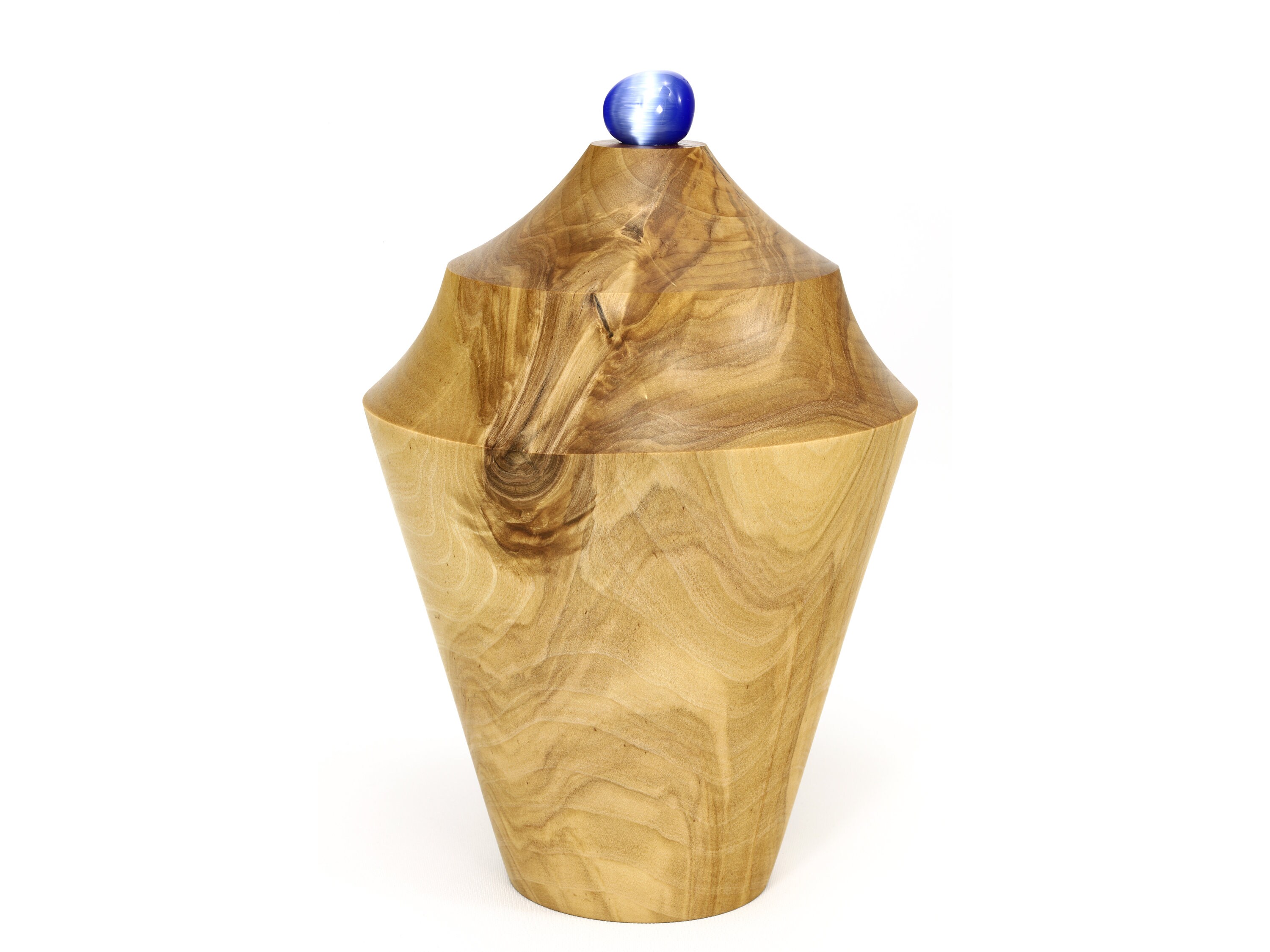 Small Beautiful Wooden Art Urn Handcrafted From Natural Birch Wood ...