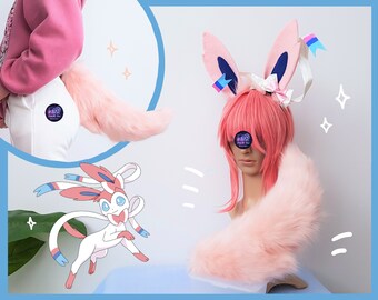 Eevee Ears and Tail - Etsy