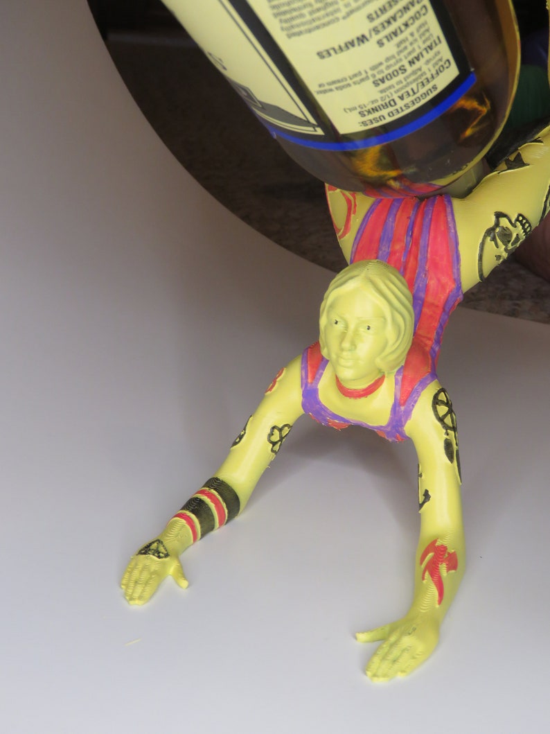 Contortionist Wine Bottle Holder - Etsy