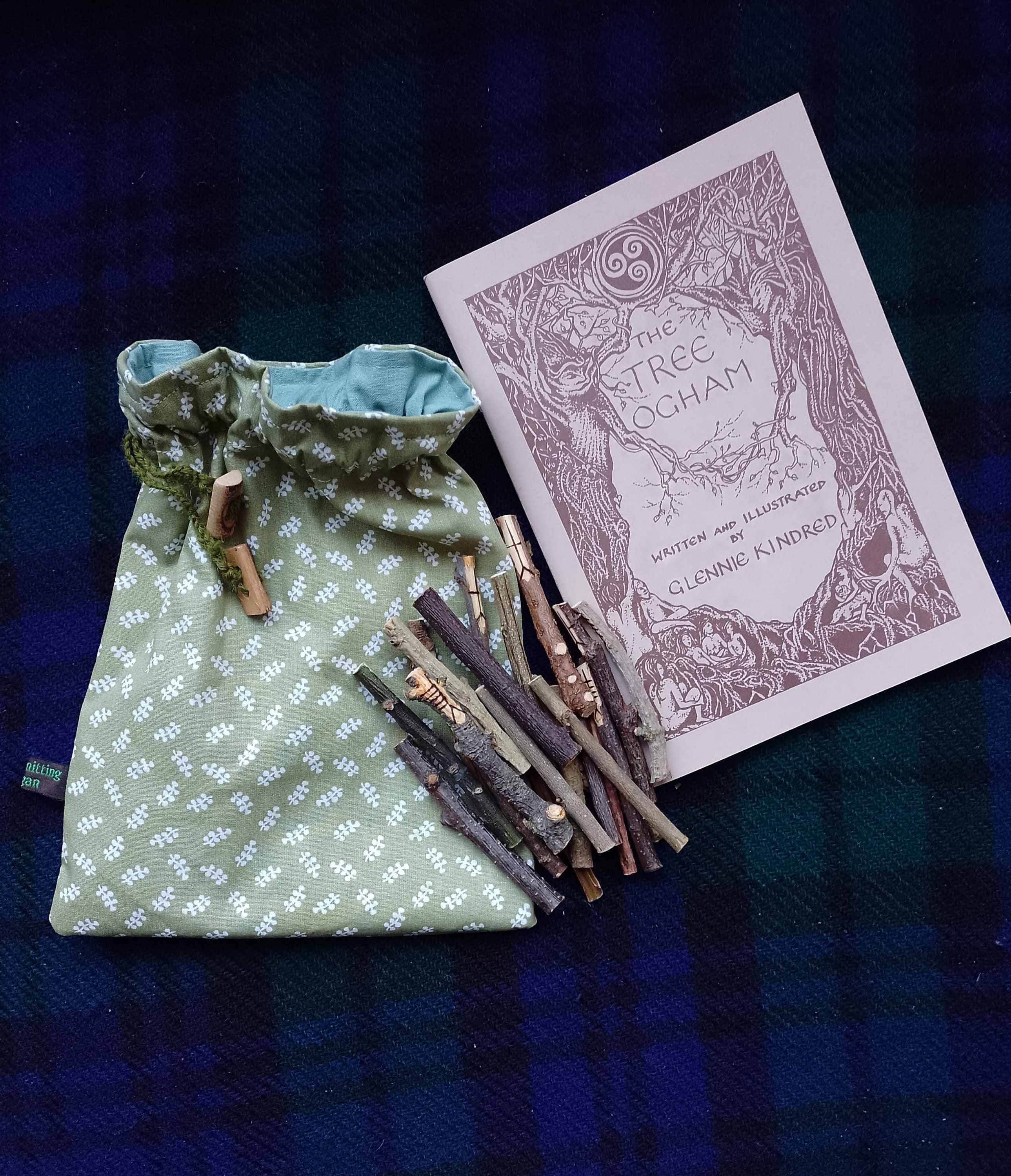 Ogham Sticks for Divination Full Set of Twentylined Cotton - Etsy UK