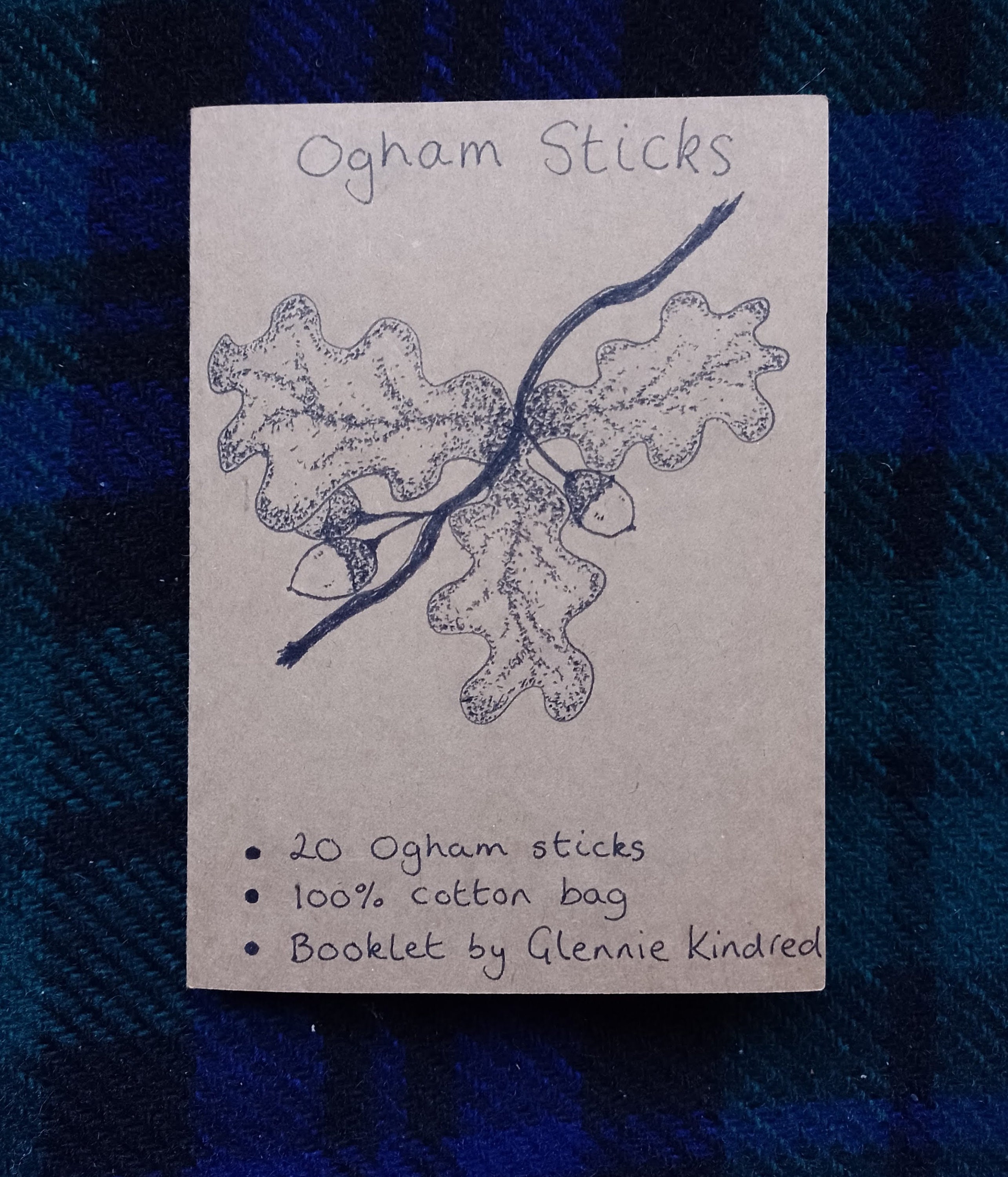 Ogham Sticks for Divination Full Set of Twentylined Cotton - Etsy UK