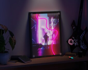 Led Cyberpunk Wall Art - Etsy