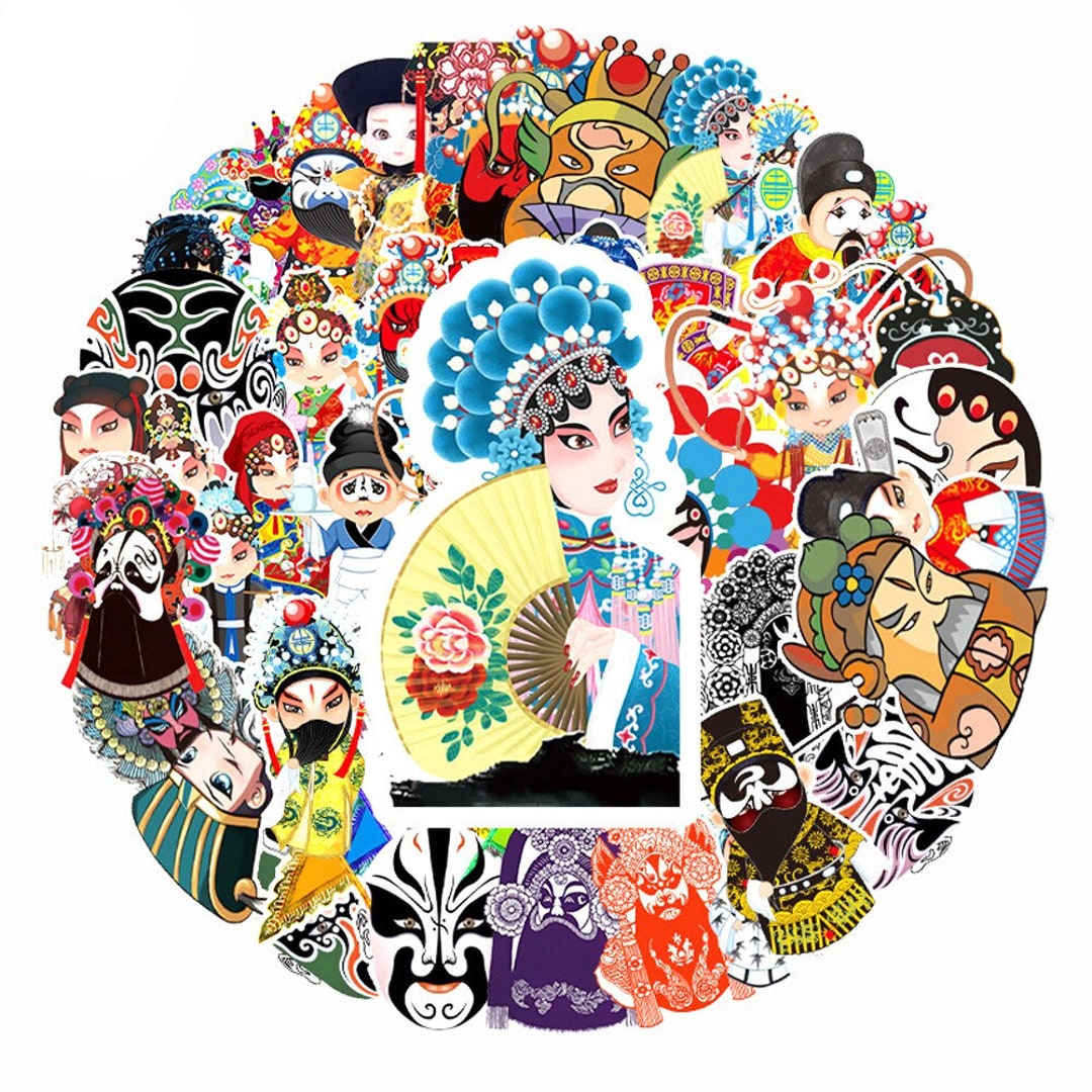 Chinese Traditional Culture Stickers Laptop Stickers Vinyl - Etsy